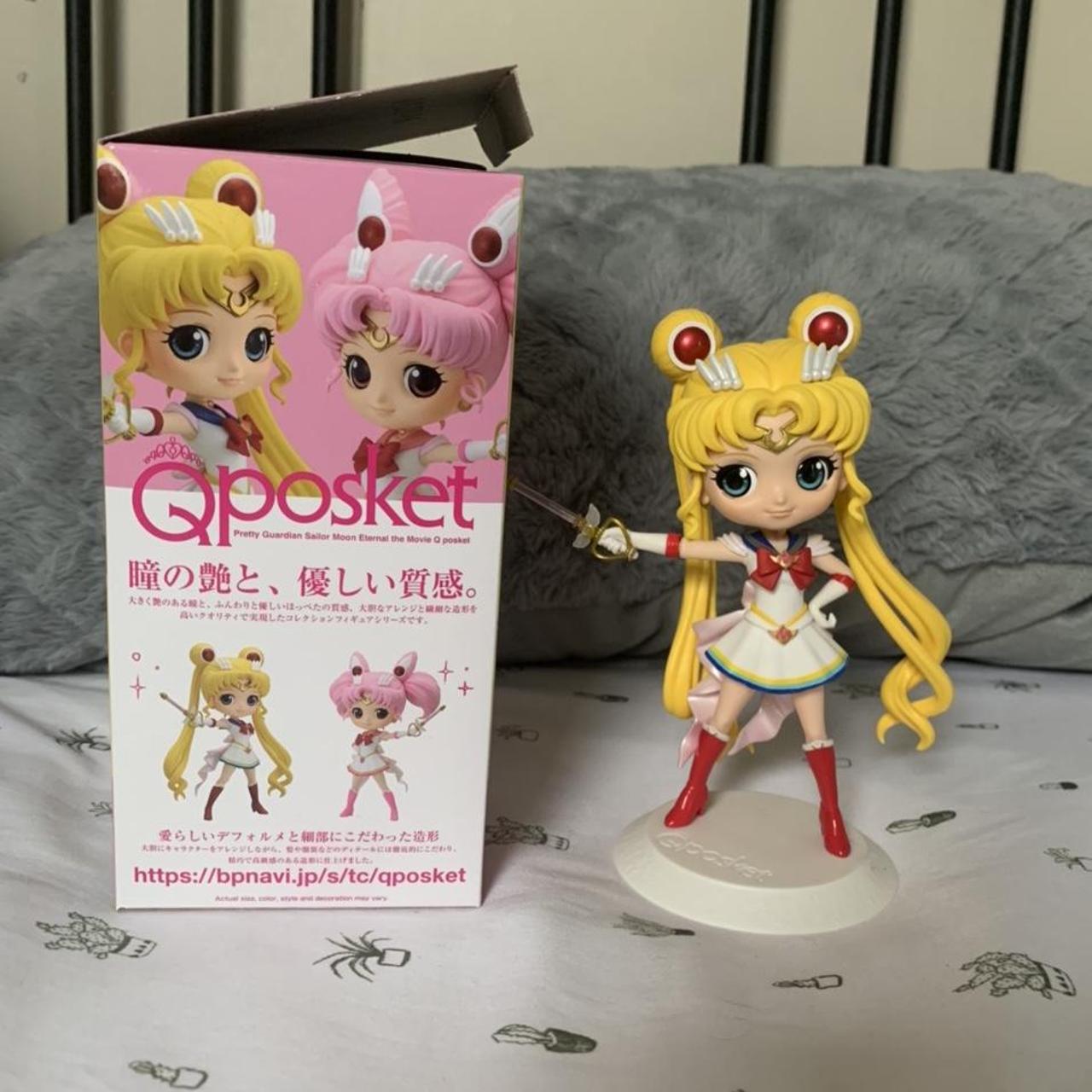 Sailor moon g posket figure. Has a red scuff mark (... - Depop