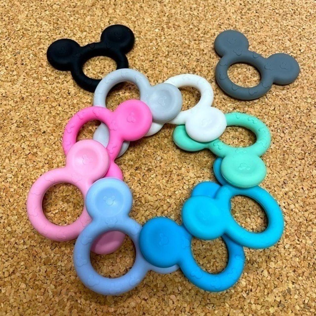 Is Disney Mickey Mouse silicone teethers are brand... - Depop