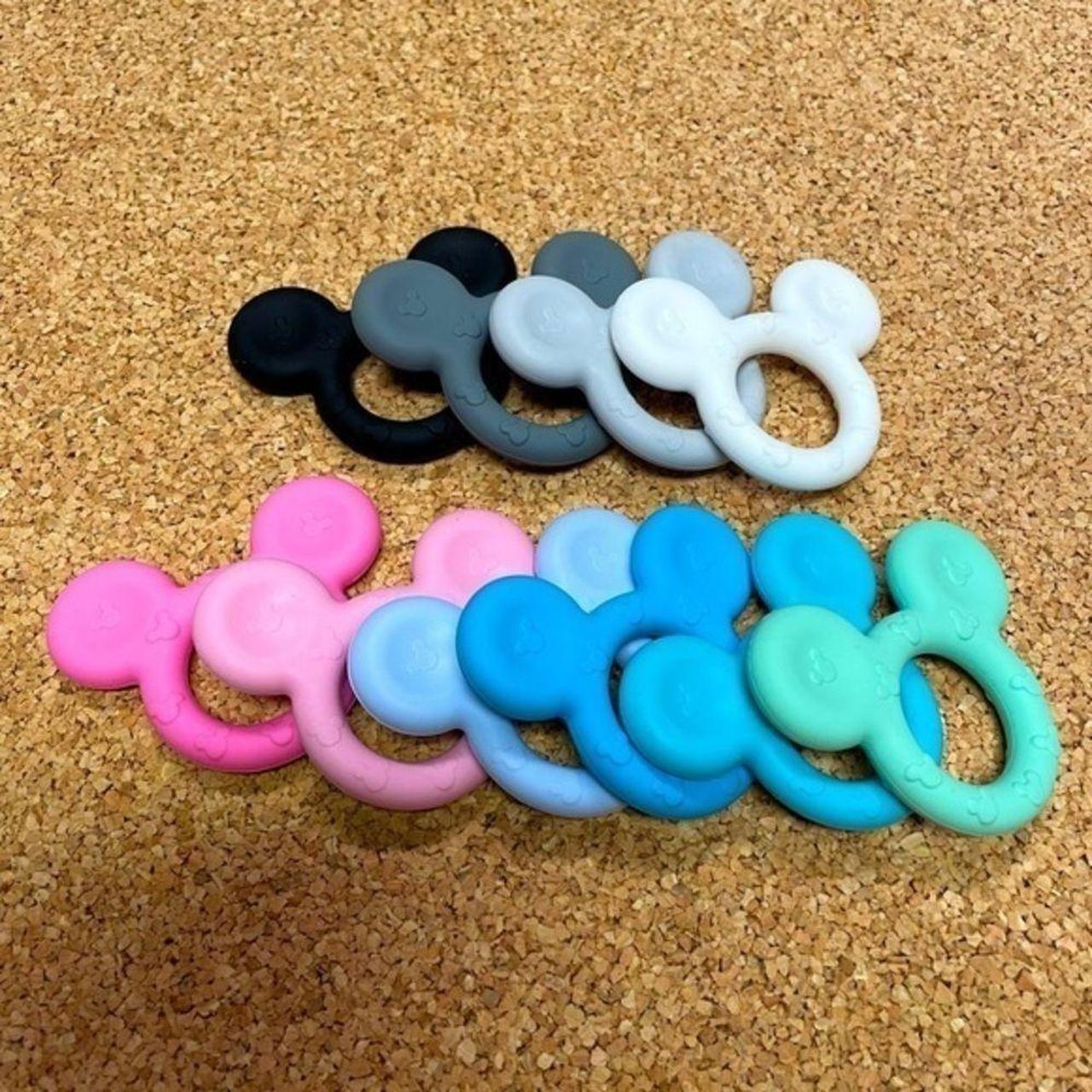 Is Disney Mickey Mouse silicone teethers are brand... - Depop