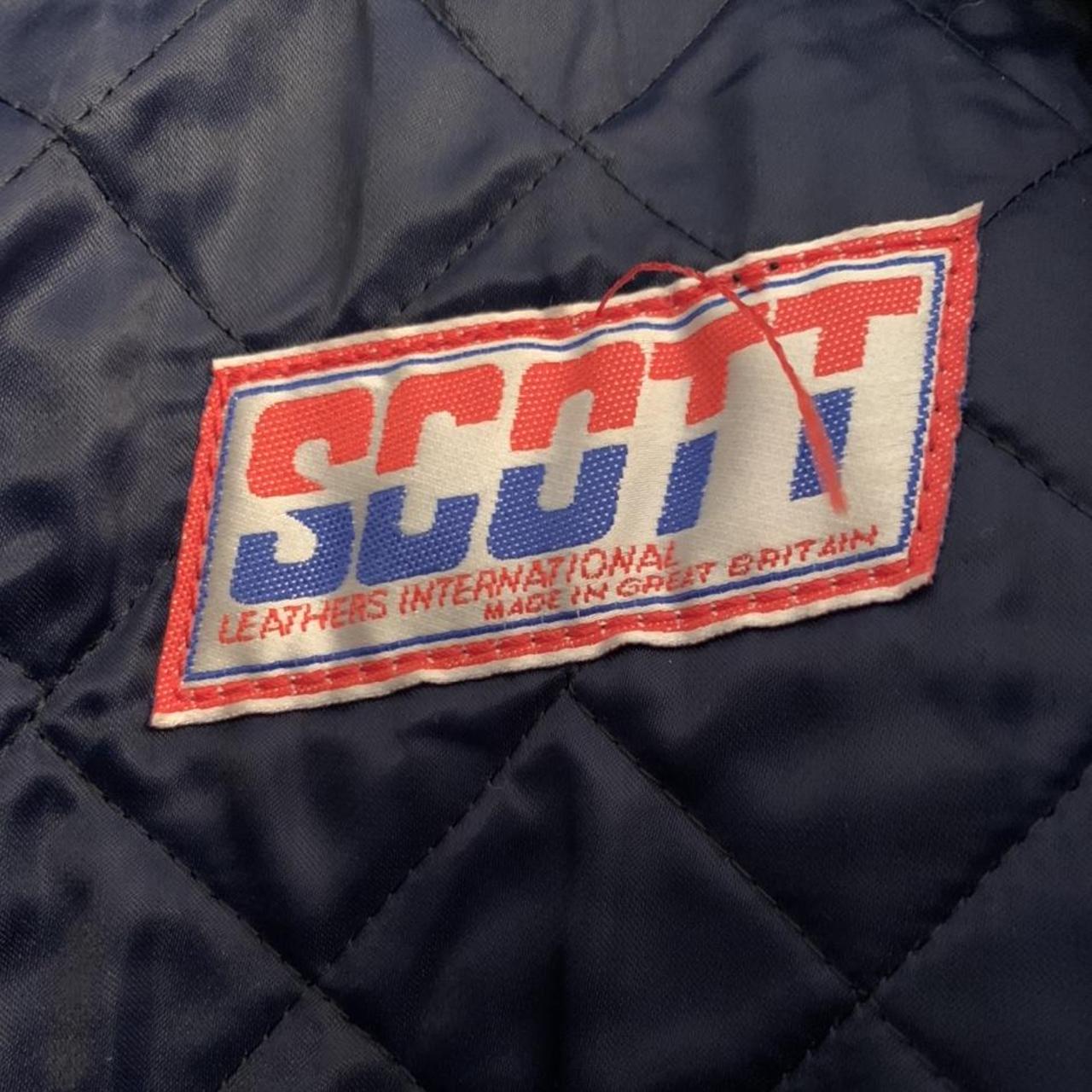 Genuine Leather Jacket. Scott leathers motorcycle... | Depop