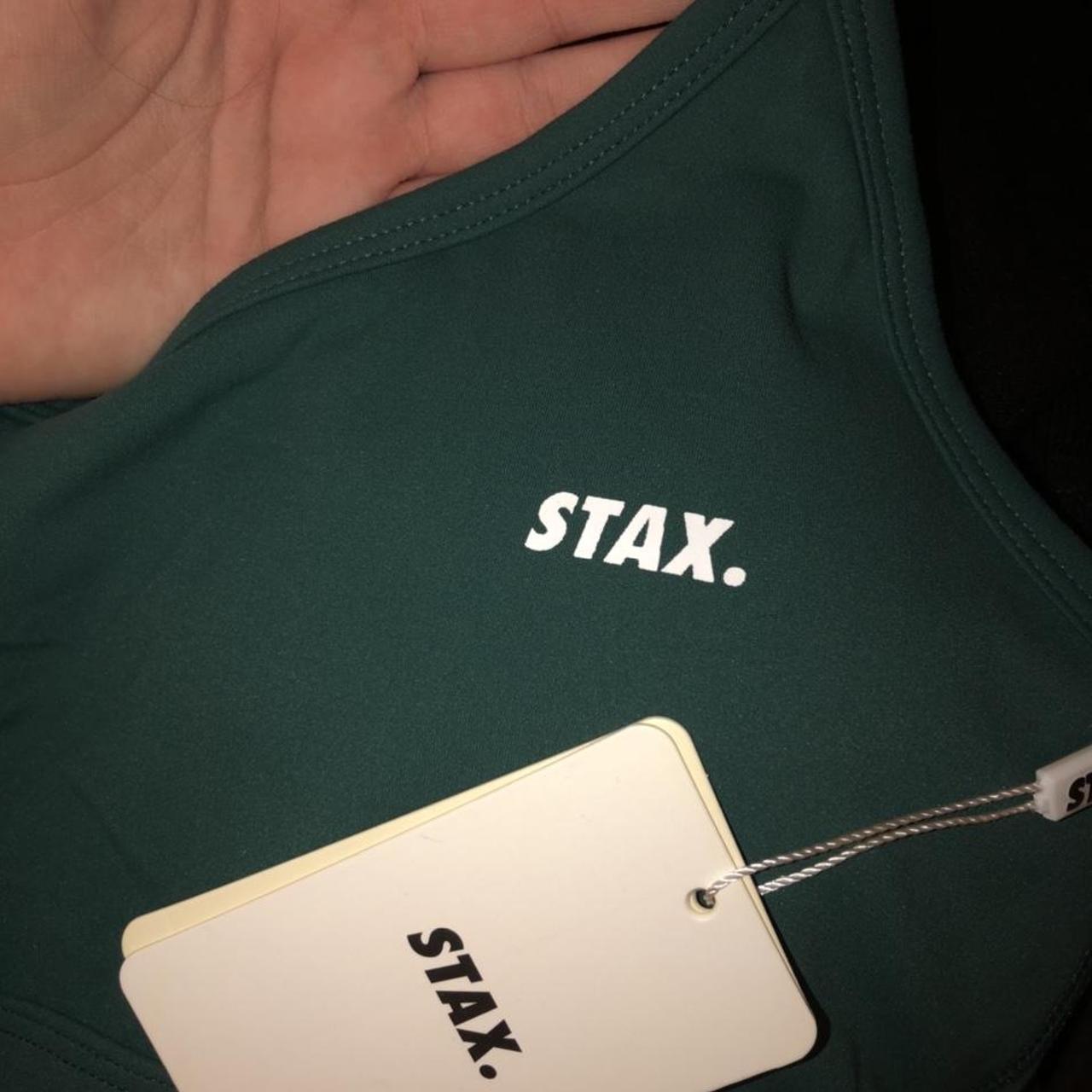 STAX. Originals strappy crop - Aspen (green) Brand... - Depop