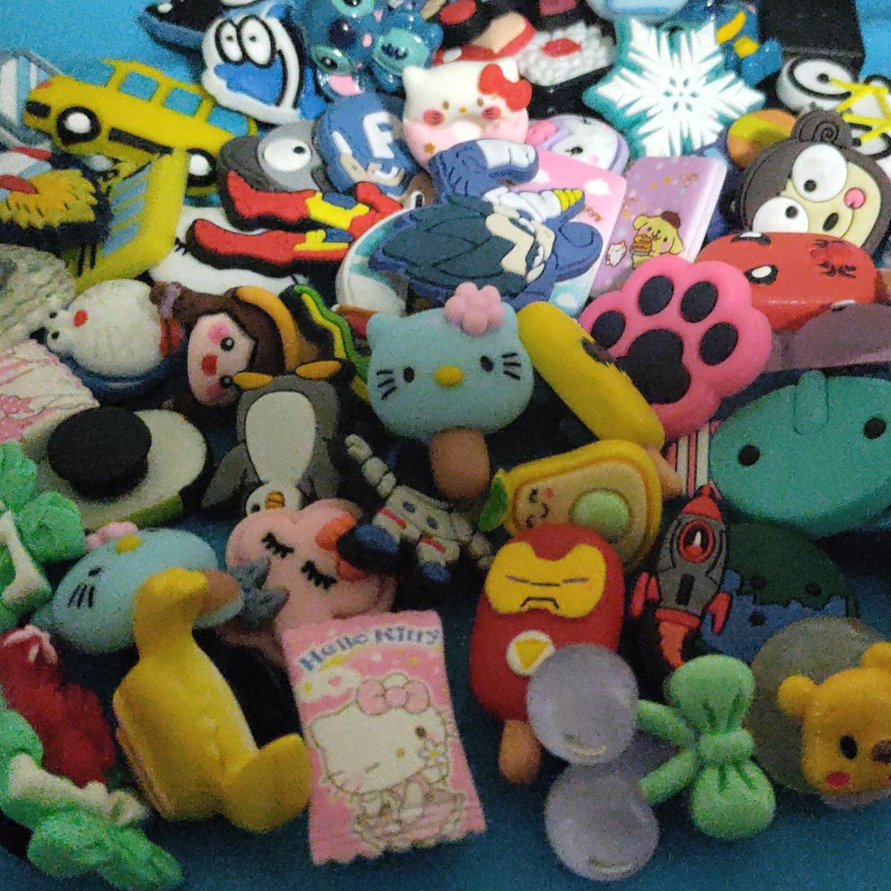 10 random croc charms. Let me know if there is a... - Depop