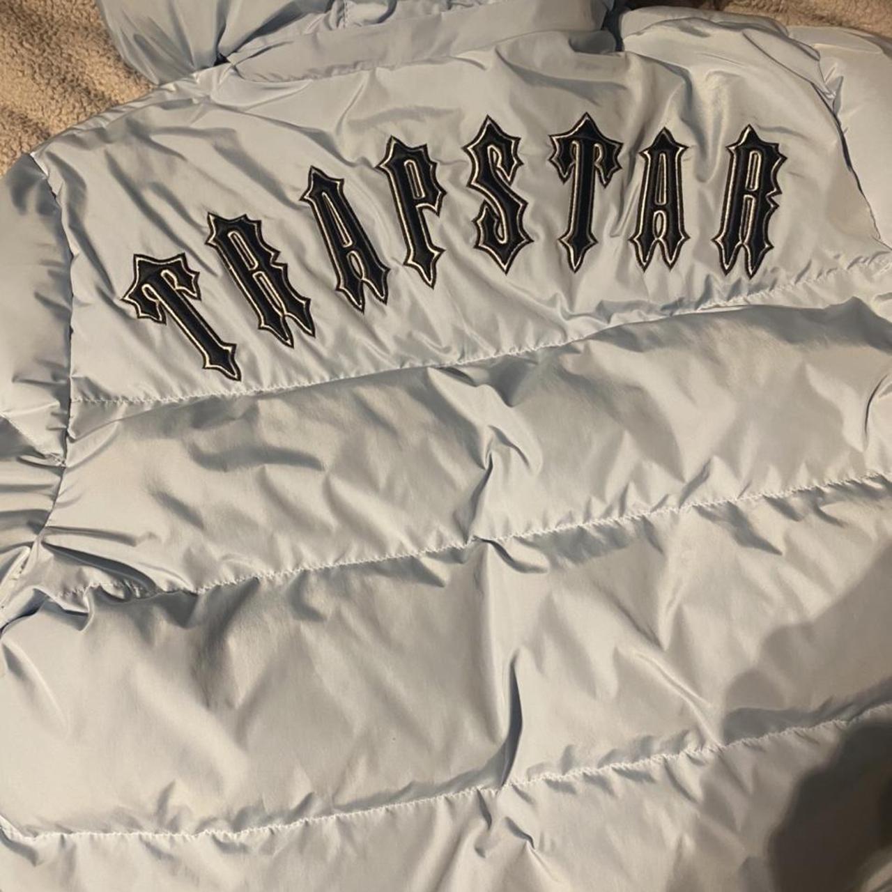 Trapstar ice blue iron gate jacket Authentic from... - Depop