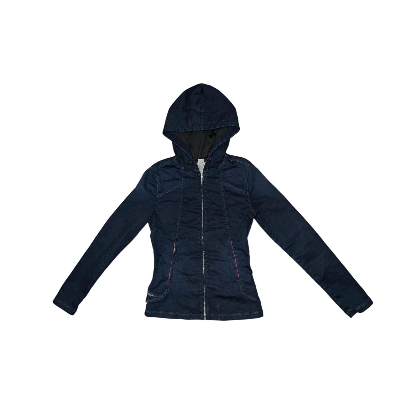 Diesel “ Imitation Denim “ Zip Jacket Hoodie Diesel... - Depop