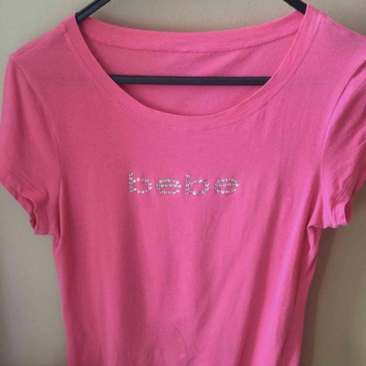 Bebe t-shirt Excellent condition! Size: M FREE... - Depop