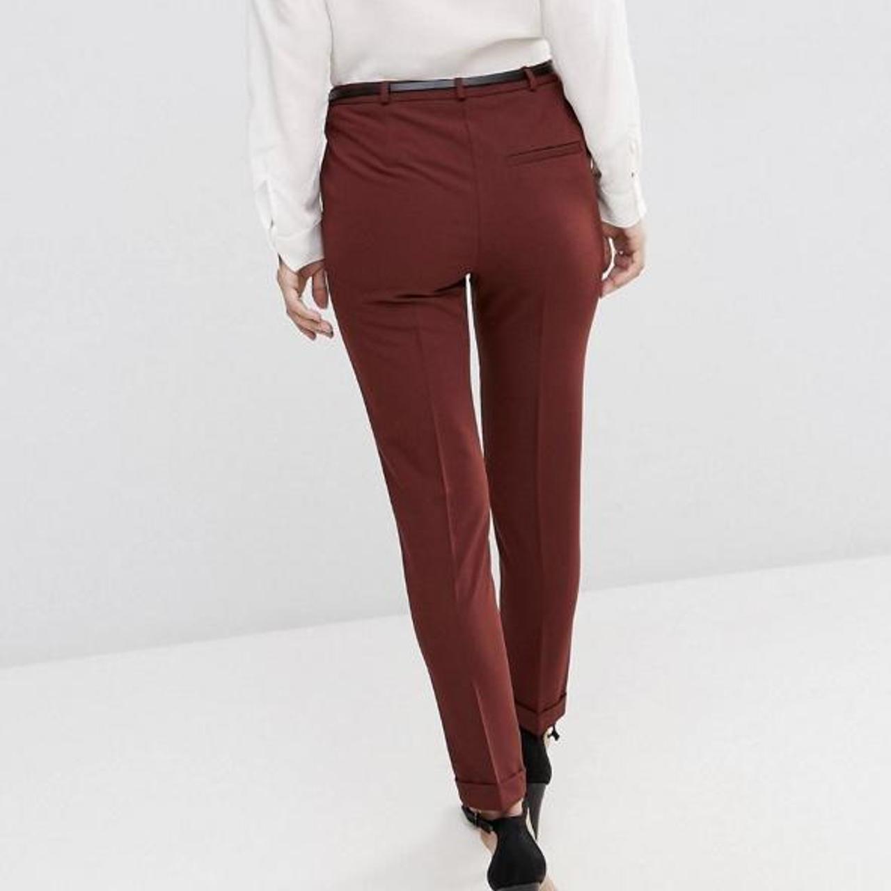 Asos Cigarette Trousers Worn 1x Perfect Depop