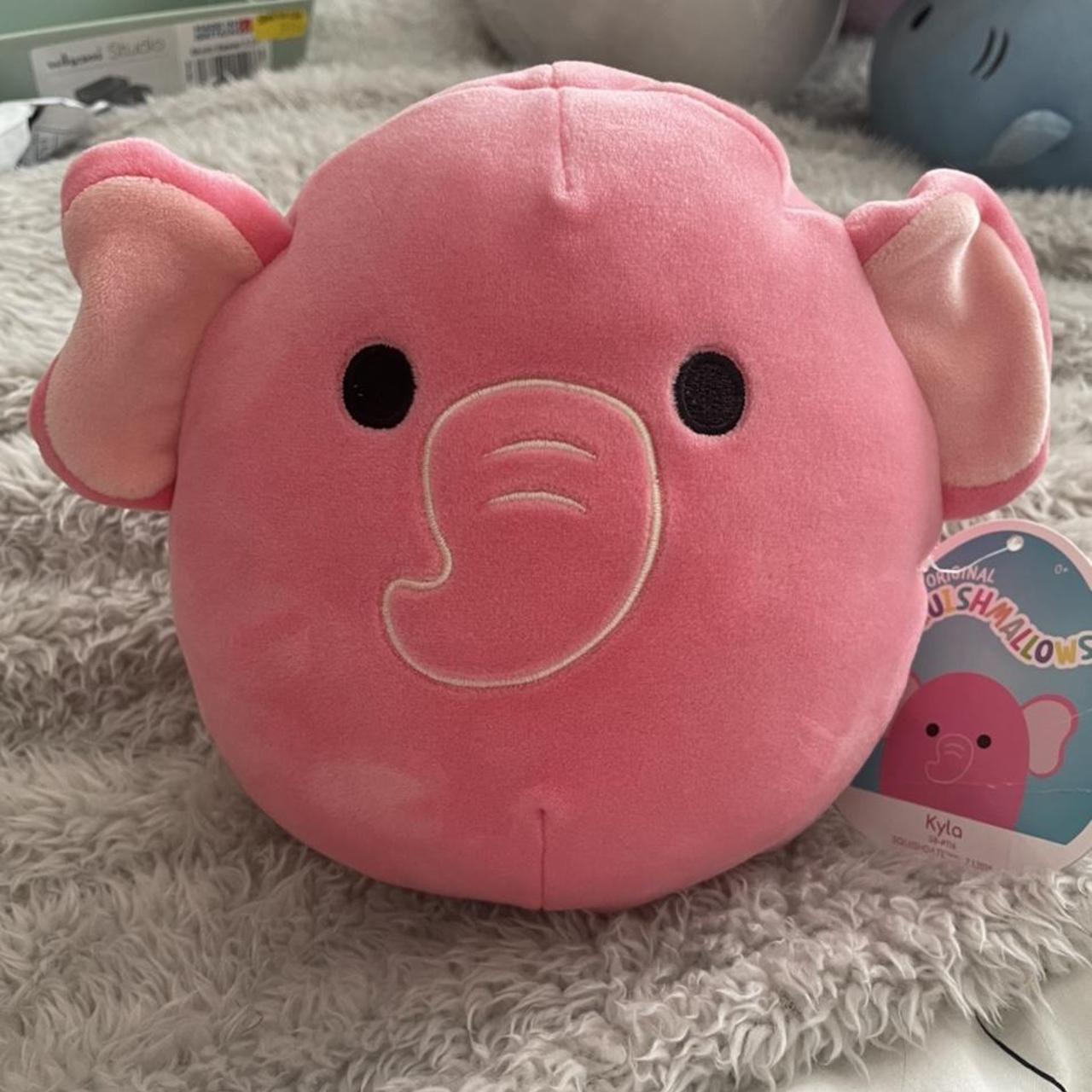 Kyla the elephant squishmallow! She has only been on... - Depop