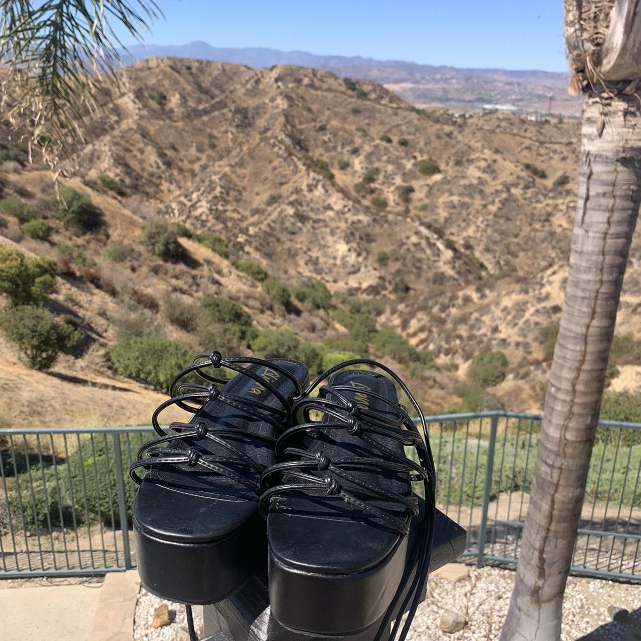 Super Cute Platform Sandals Womens Size Depop