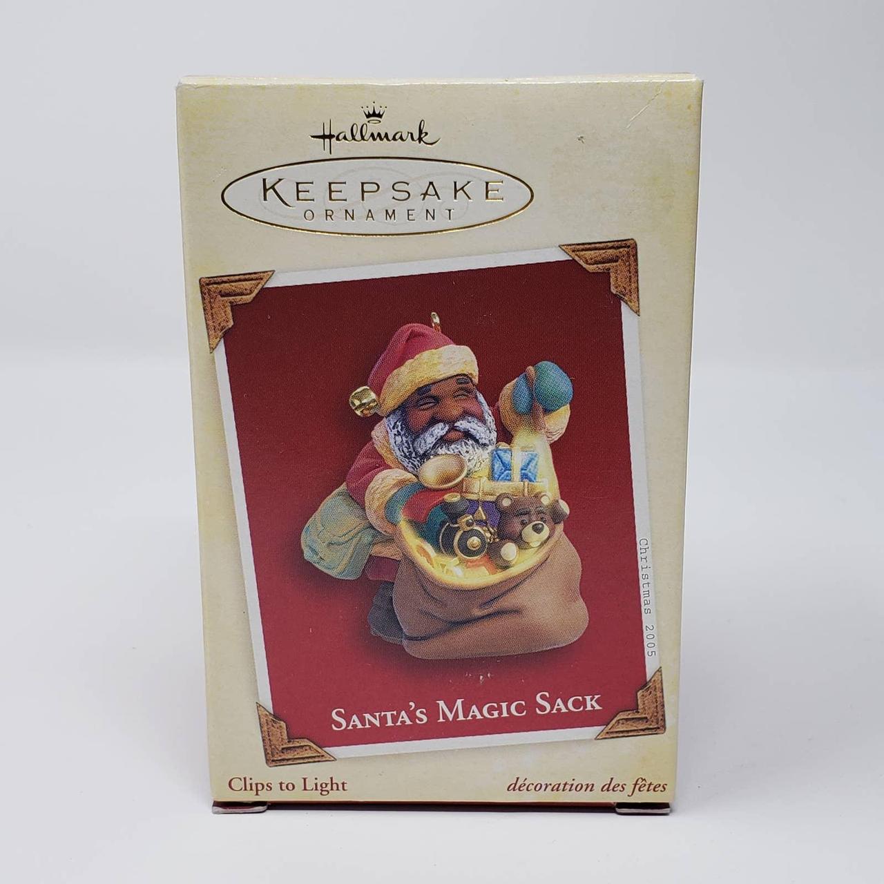 2005 Hallmark Santa's Magic Sake Handcrafted... - Depop
