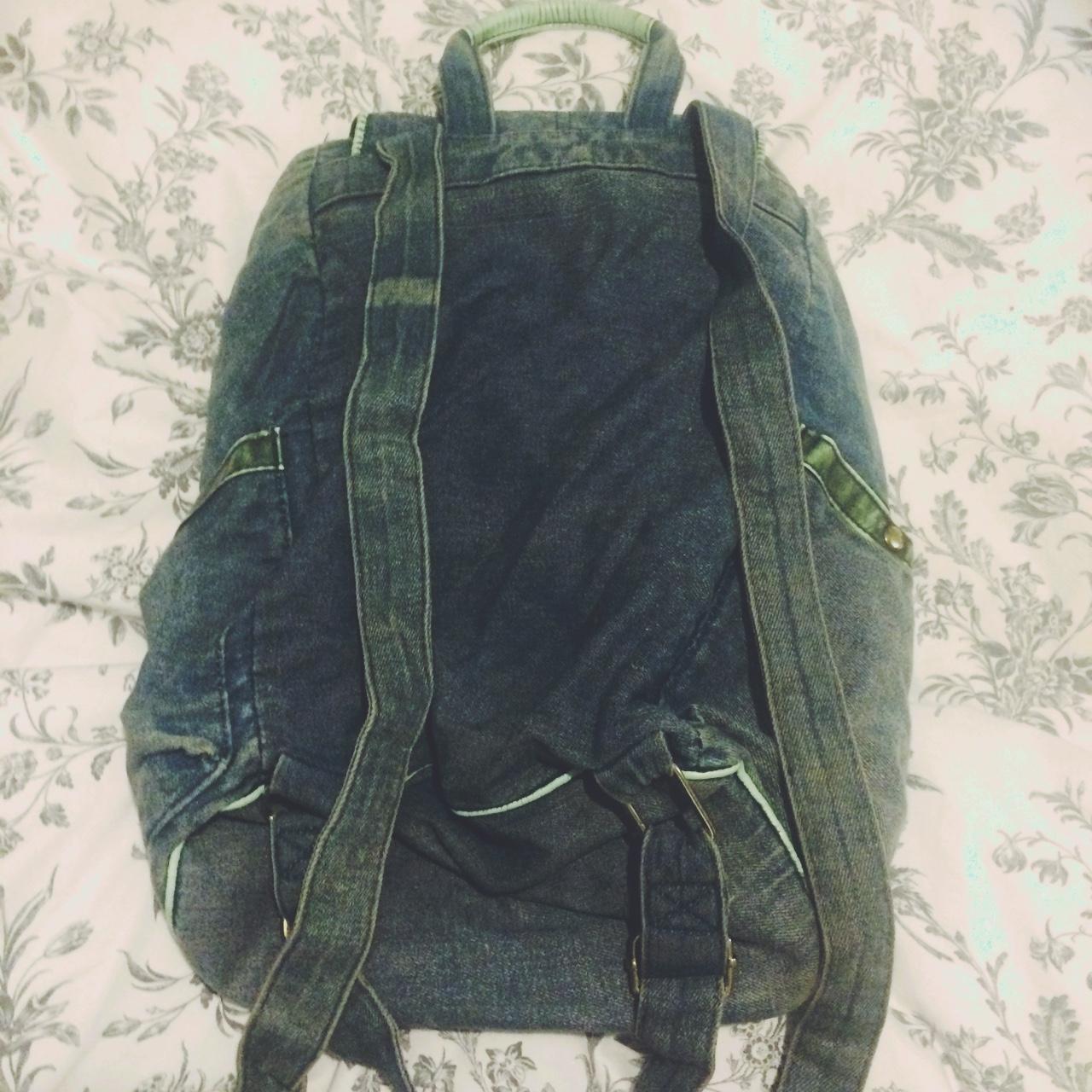 Topshop denim rucksack. 10/10 condition. Good size.... - Depop
