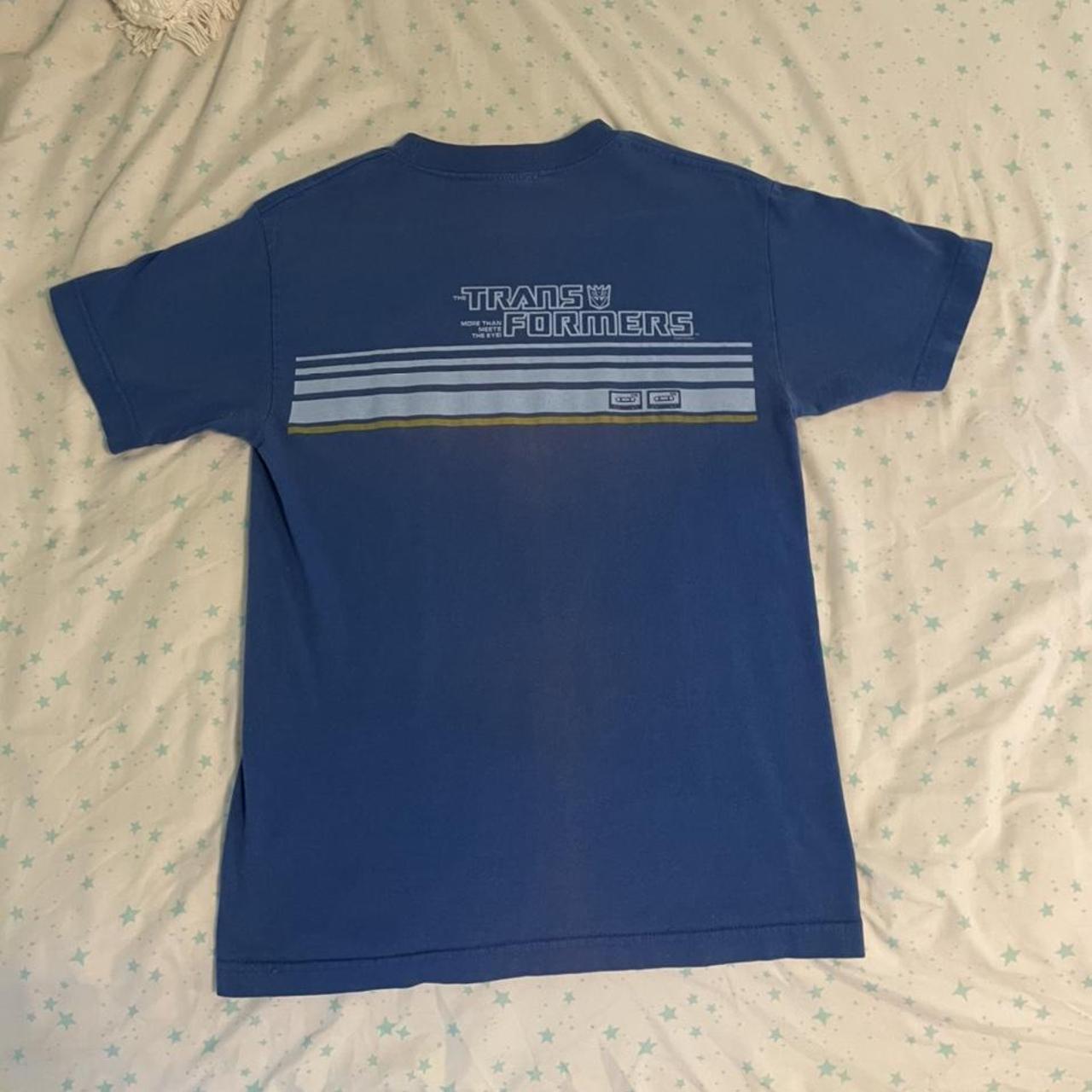 Mighty Fine Men's Blue T-shirt | Depop