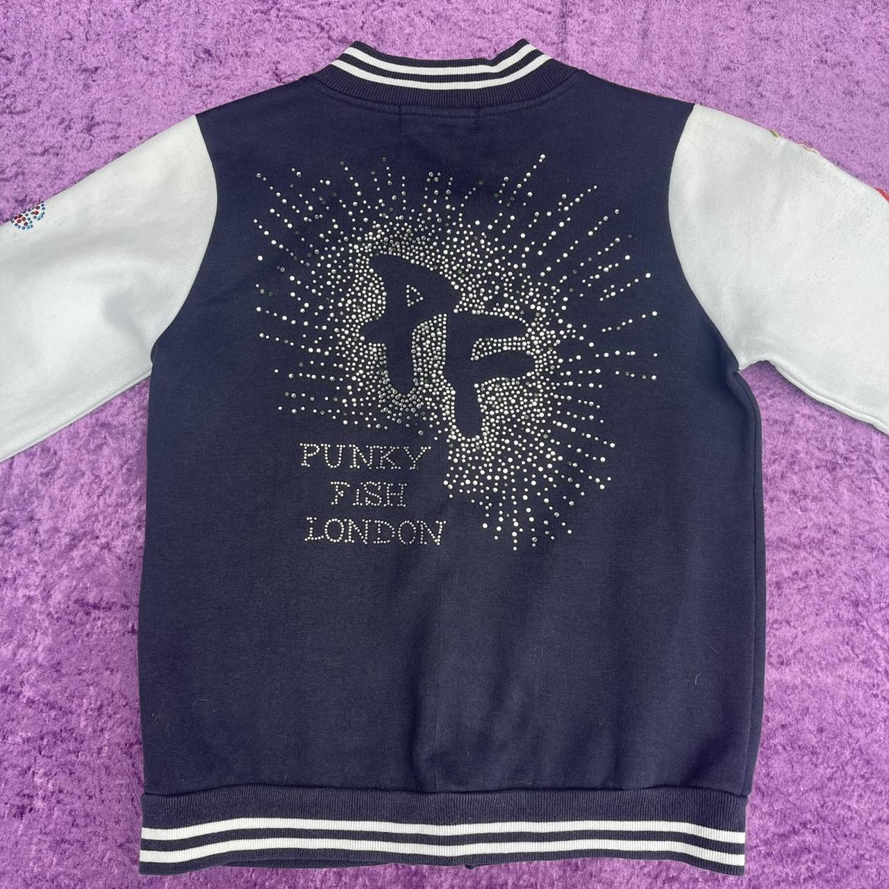 ♥️PUNKY FISH BOMBER♥️ Amazing early 2000s brand punky... - Depop