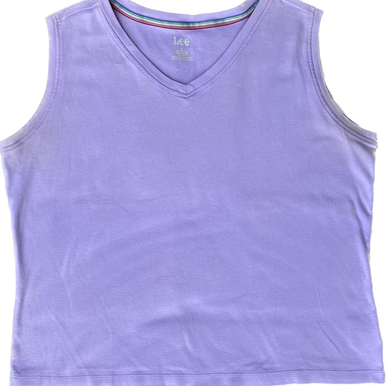 Lee lavender tank-top 🧡 buy 1 get 1 FREE! buy any... - Depop