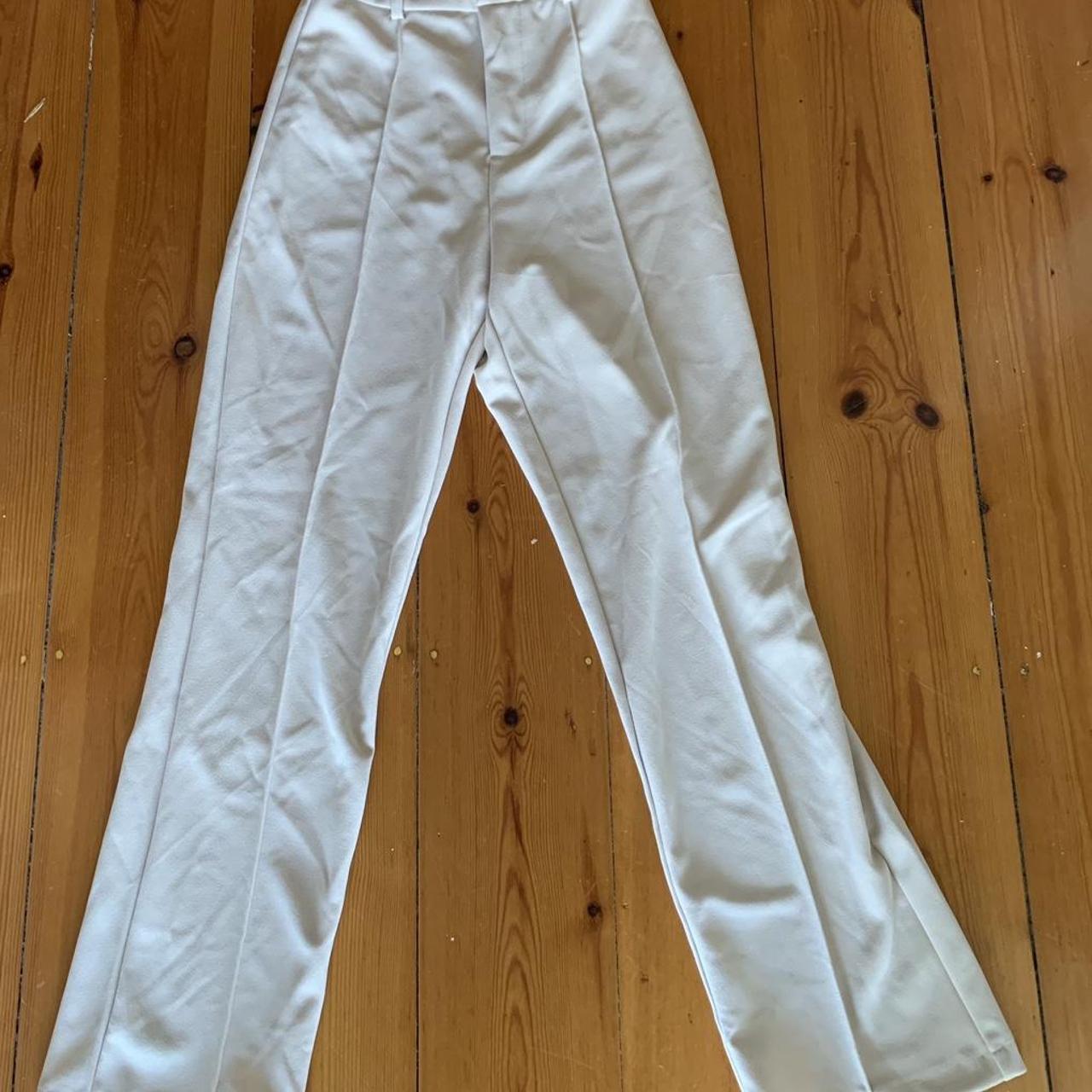 Supre beige pants, size xxs, like new/only worn a... - Depop