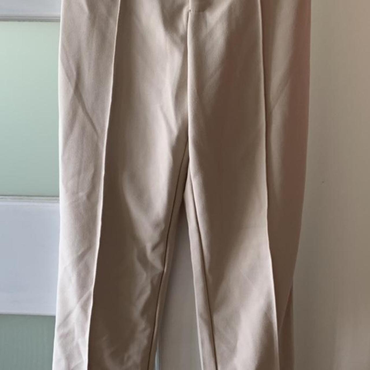 Supre beige pants, size xxs, like new/only worn a... - Depop