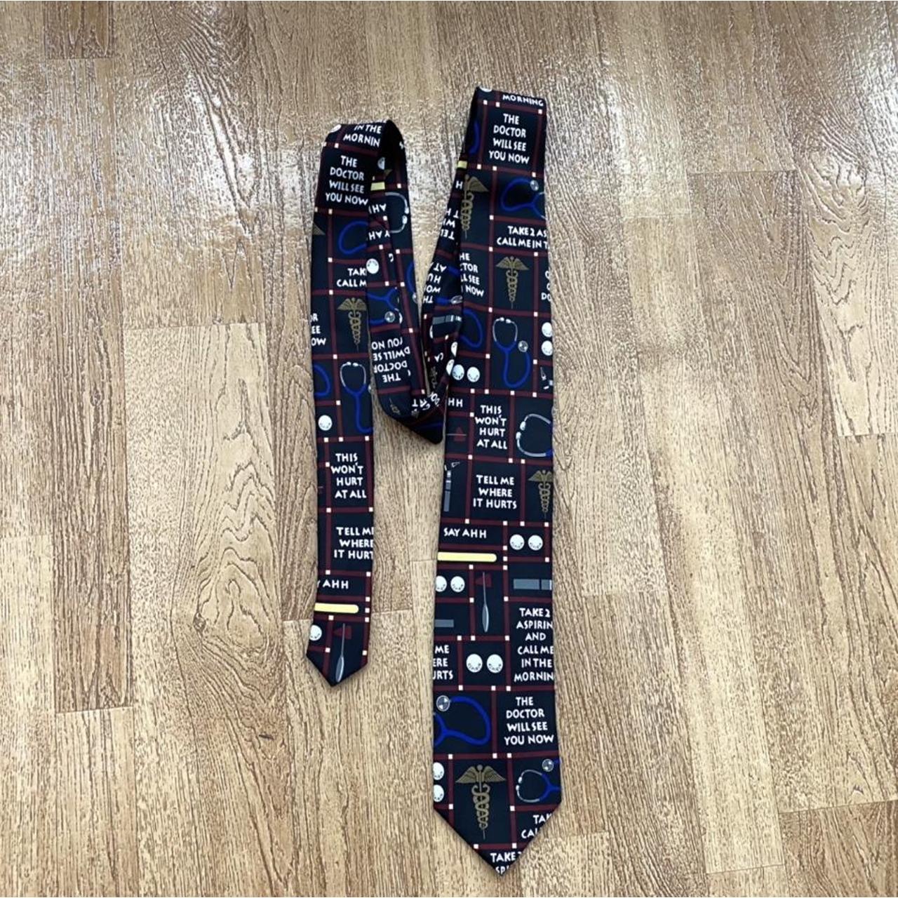 Wild Ties Doctor Medical Healthcare Themed... - Depop