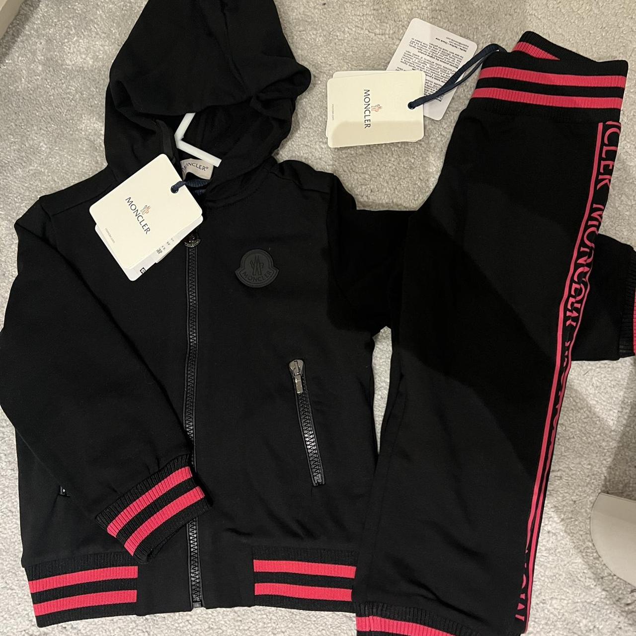 BRAND NEW Moncler tracksuit with tags age 4... - Depop