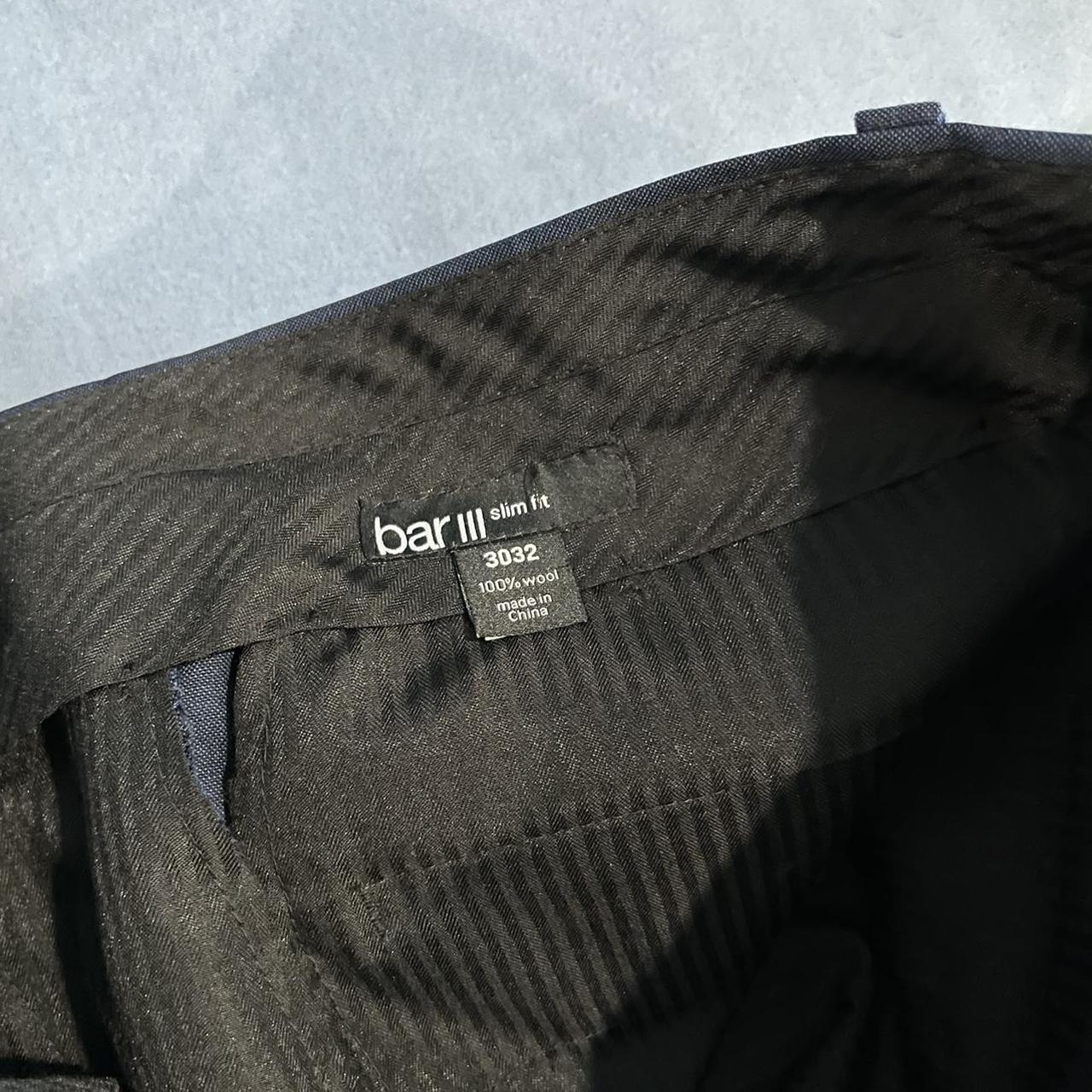 Bar III - Navy Suit Set Tux: 38 Regular Slacks: 30/32 - Depop