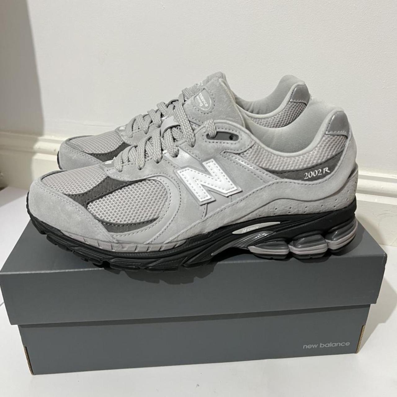 New Balance 2002r Grey Black JD Sports Exclusive JD... - Depop