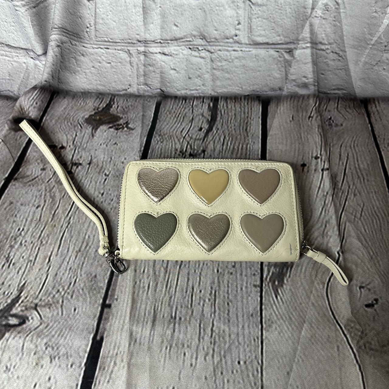 Brighton HEARTS Women’s Clutch Wallet 2 zipper... - Depop