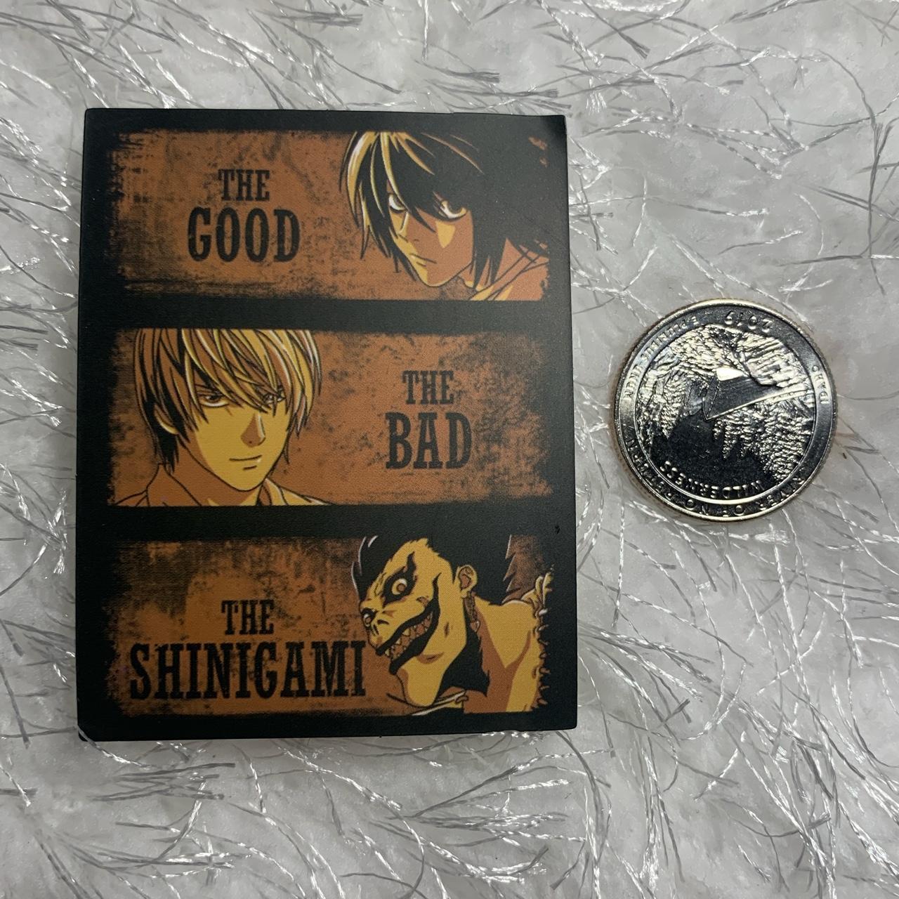 Death Note Matte Sticker #anime #light #yagami #ryuk - Depop