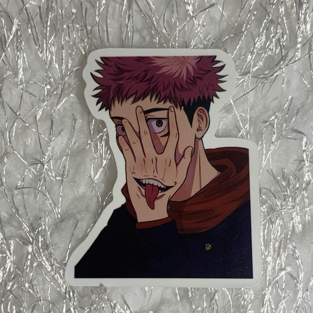 Jujutsu Kaisen Glossy Sticker jjk anime yuji... - Depop