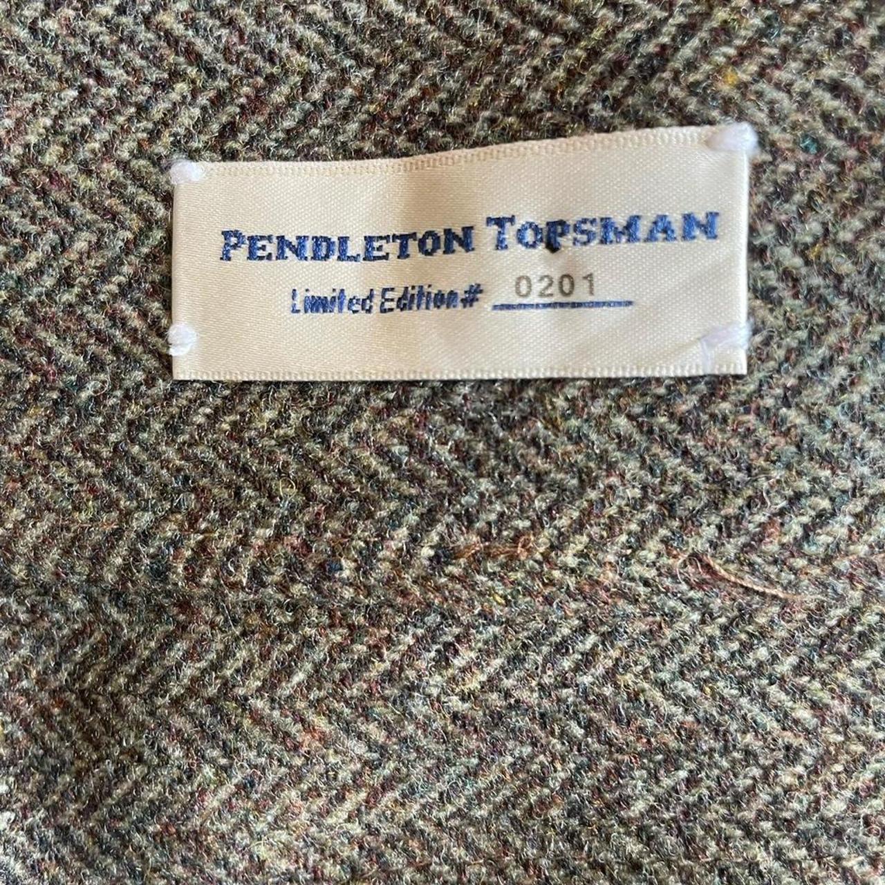 Pendleton Topsman Limited Edition Herringbone Tweed... - Depop