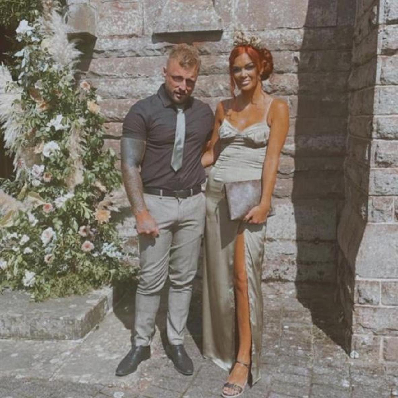 Sage green prettying little thing dress worn for few... - Depop