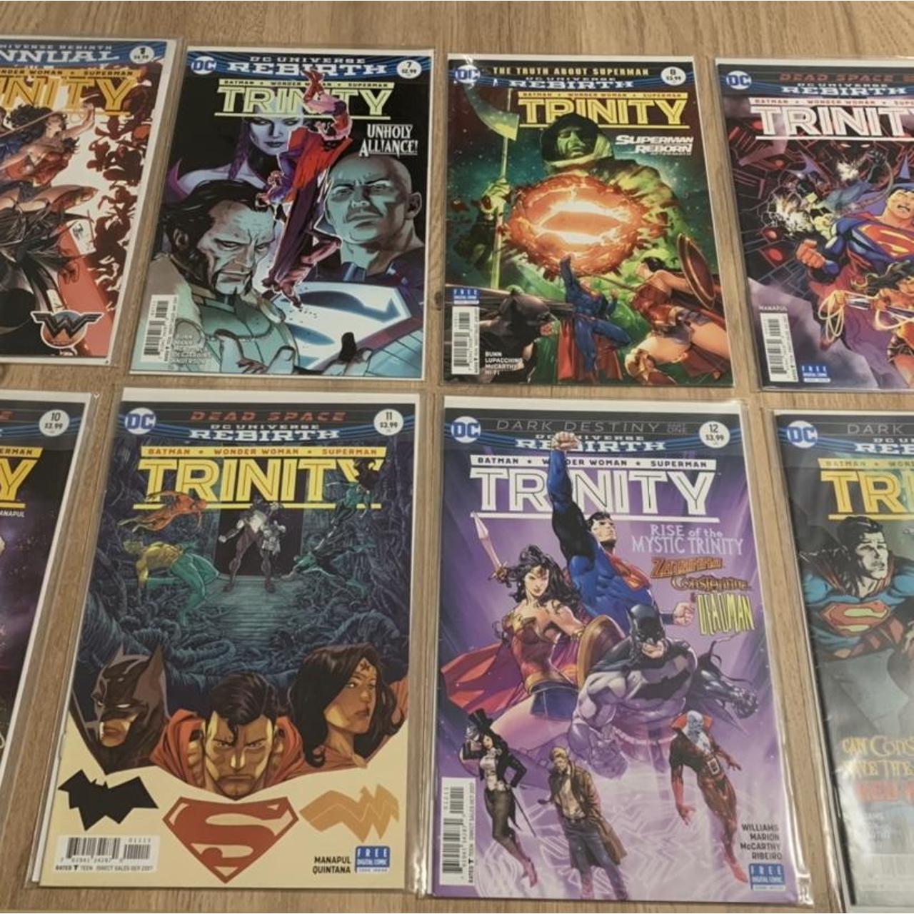 Dc Comics Rebirth Trinity Comic Books 8 x DC... - Depop