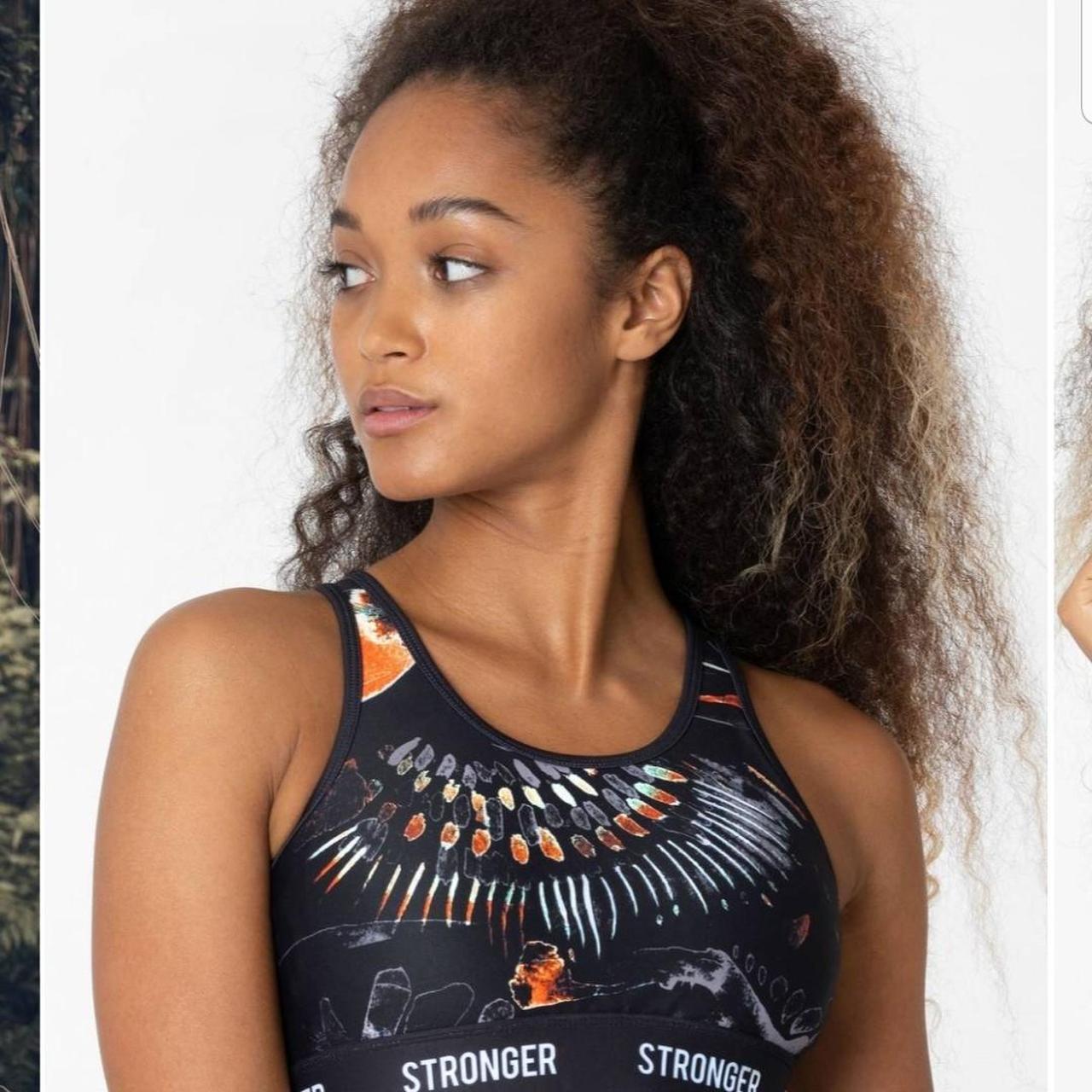 SPORTS BRA Medium Support - Voodoo set from STRONGER... - Depop