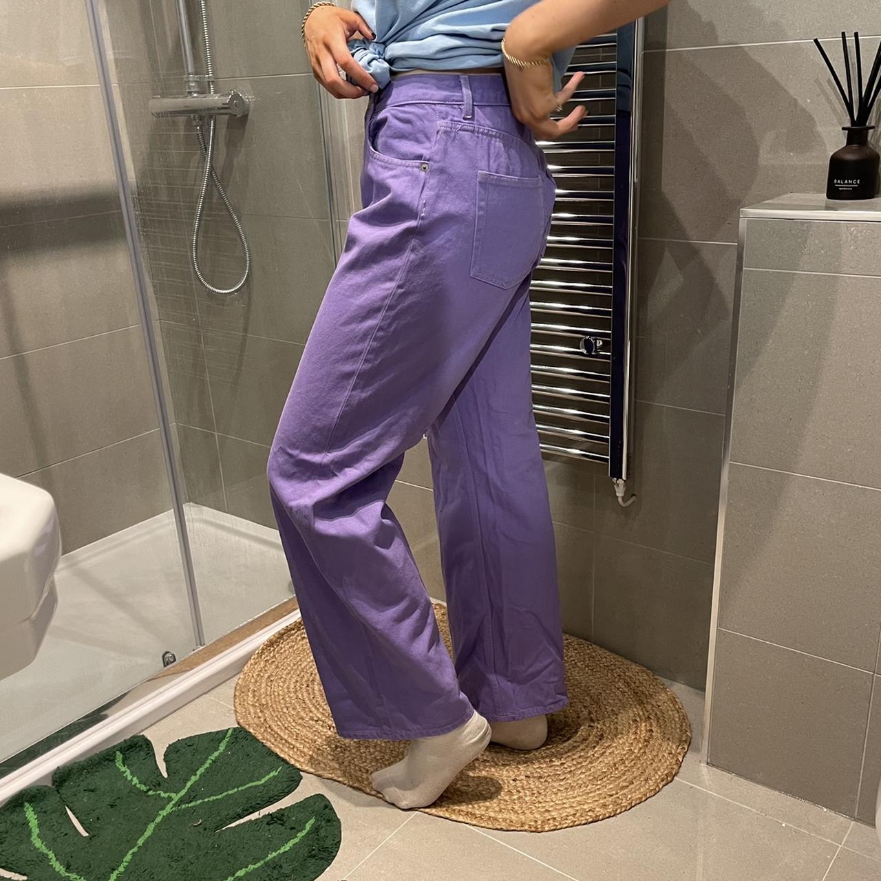 Women's Purple Jeans | Depop