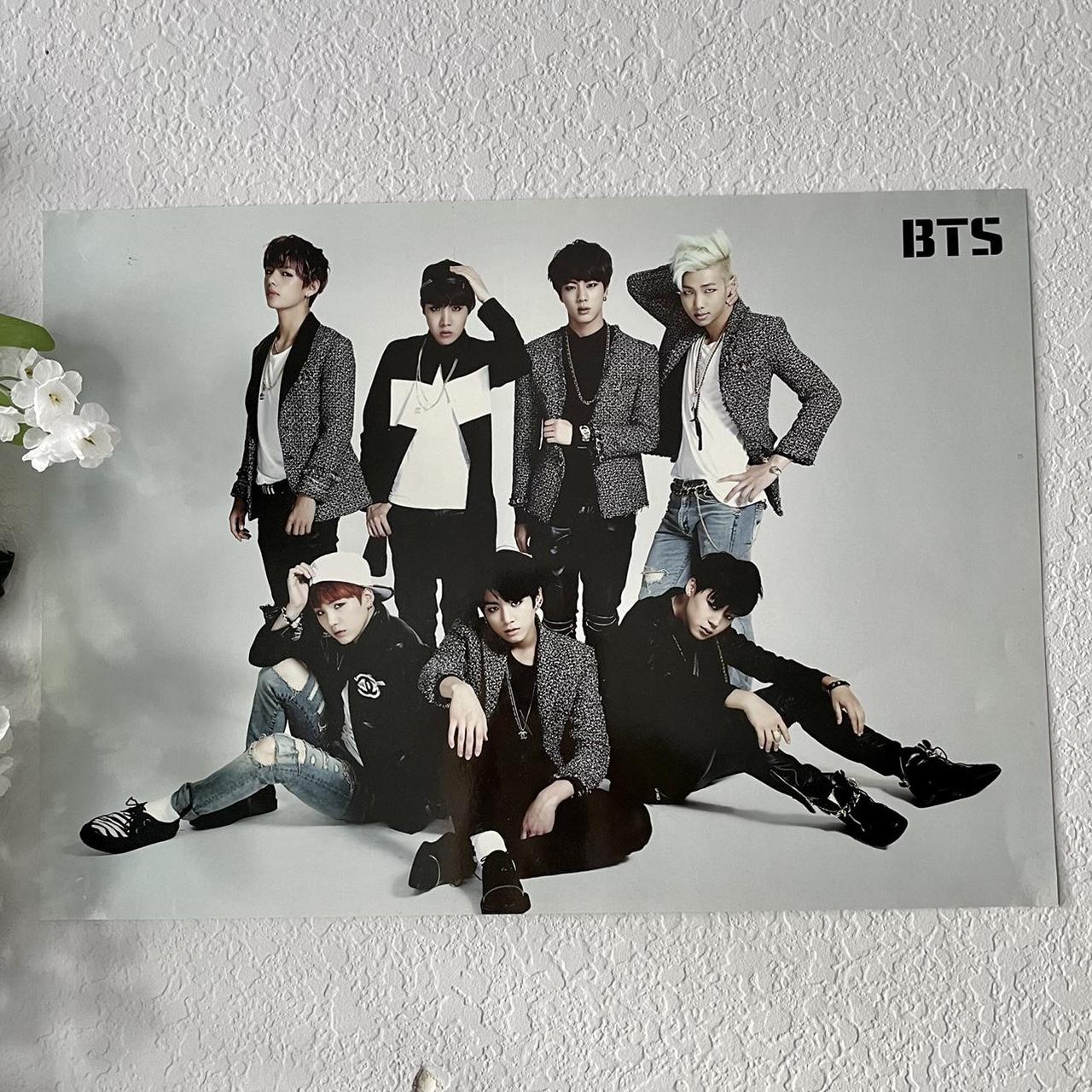 KPOP POSTER - BTS 🤍 there might be some residue... - Depop