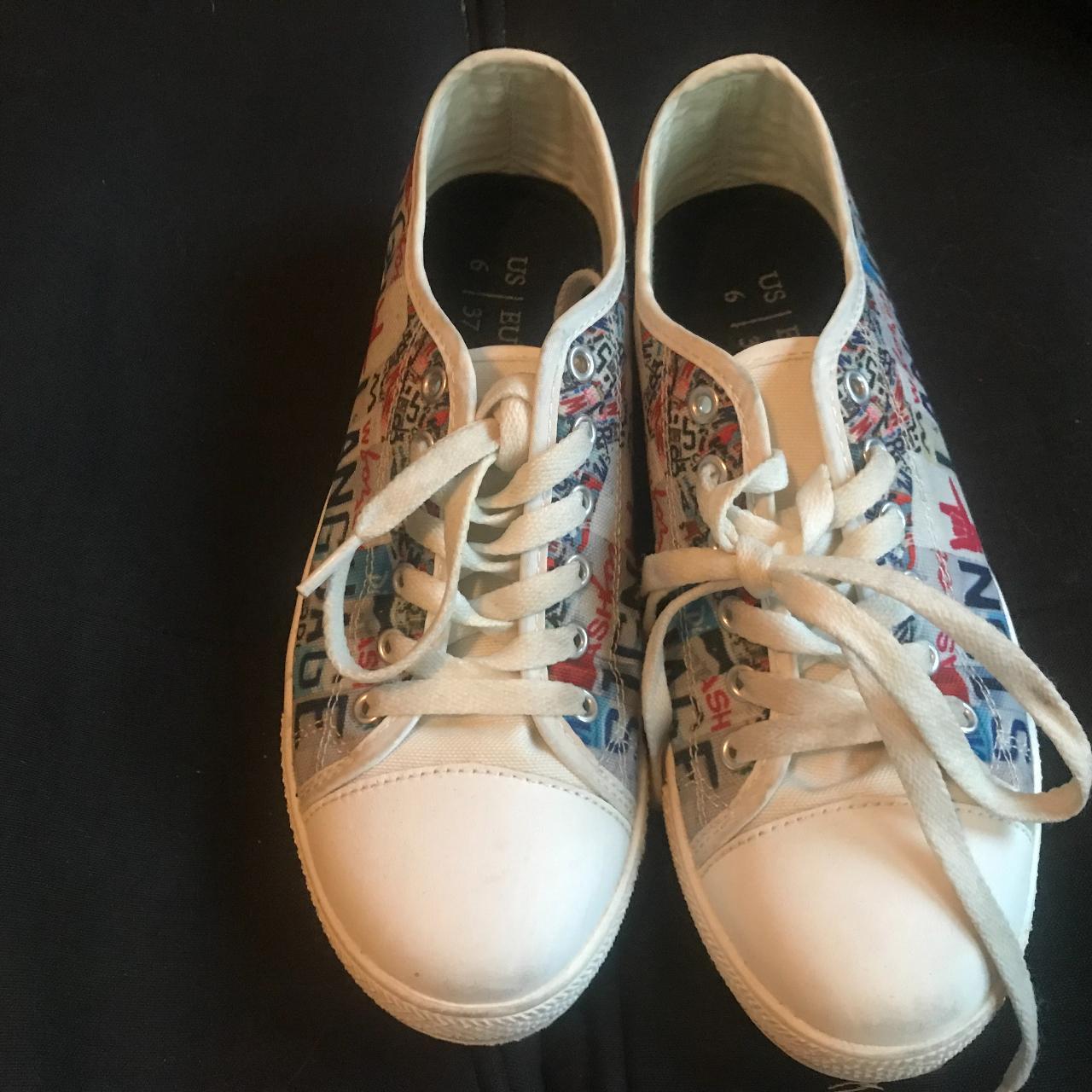 Sign Language Shoes, Size 6 in Women's US, 37 in EU.... - Depop