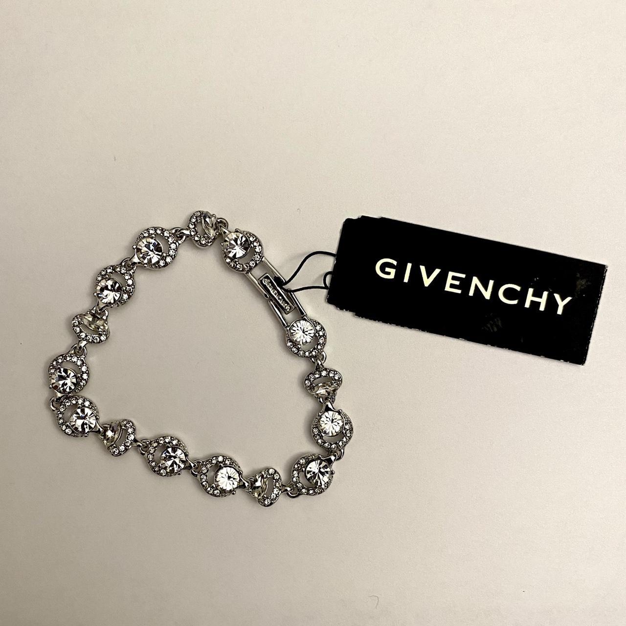 GIVENCHY SILVER BRACELET 100% AUTHENTIC NEW IN... - Depop