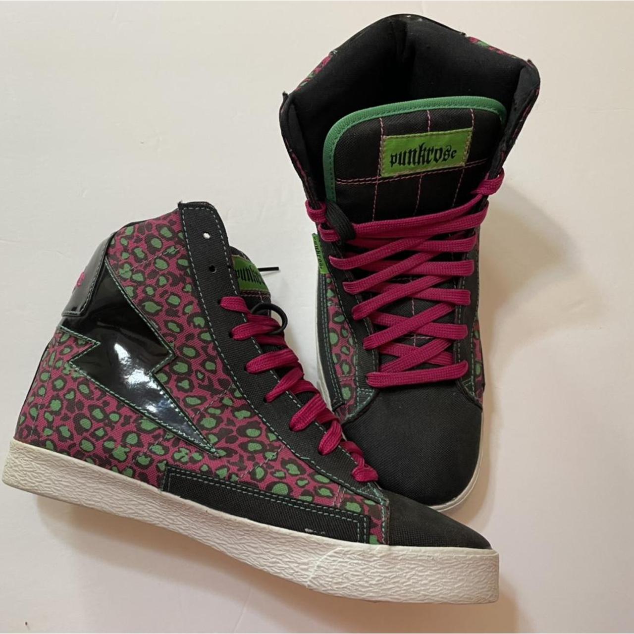Brand-new without box Punkrose high top sneakers... - Depop