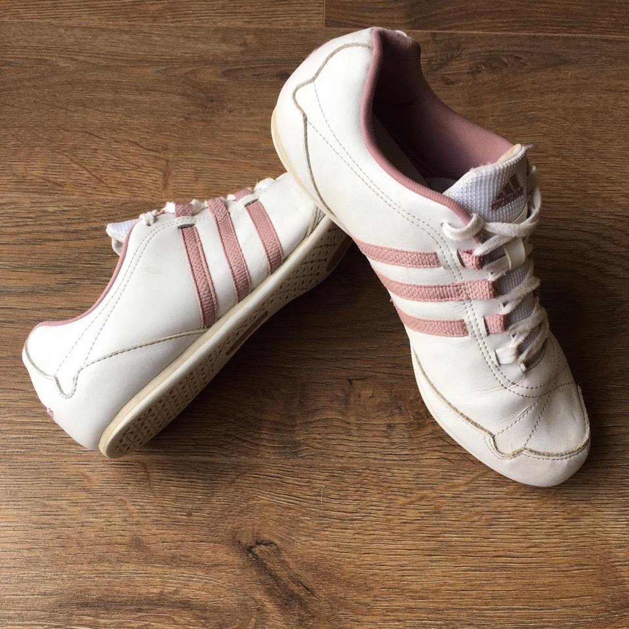 ITEM: Vintage Y2k Adidas Women’s retro low... - Depop