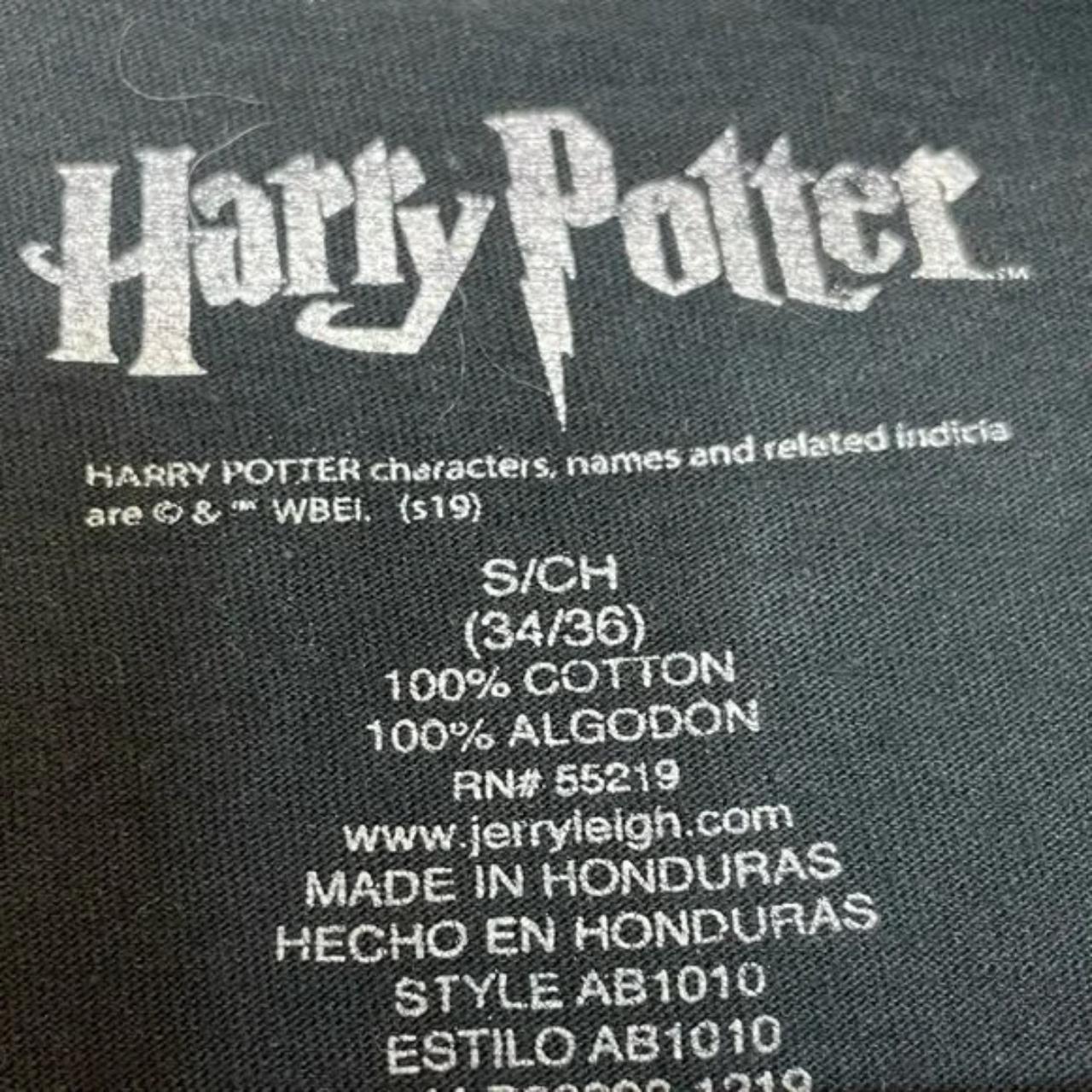 Harry Potter Men's Black and White T-shirt | Depop