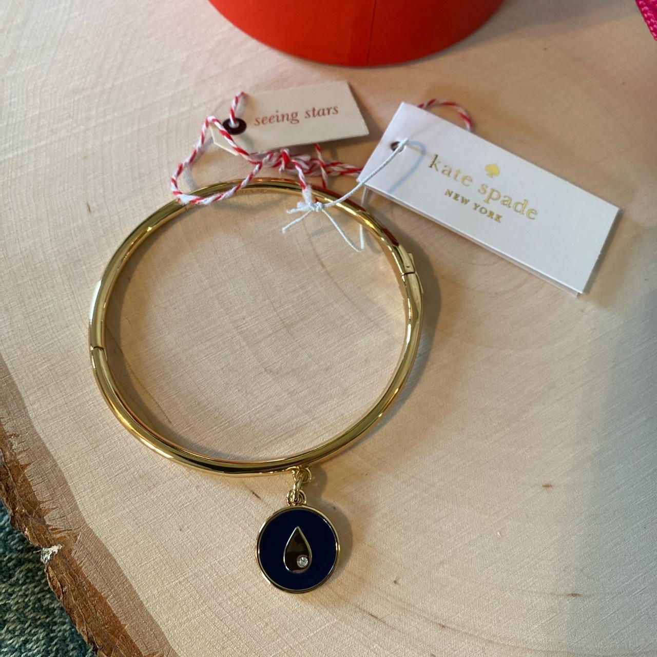 Authentic Kate Spade New York Aquarius Zodiac Bangle... - Depop