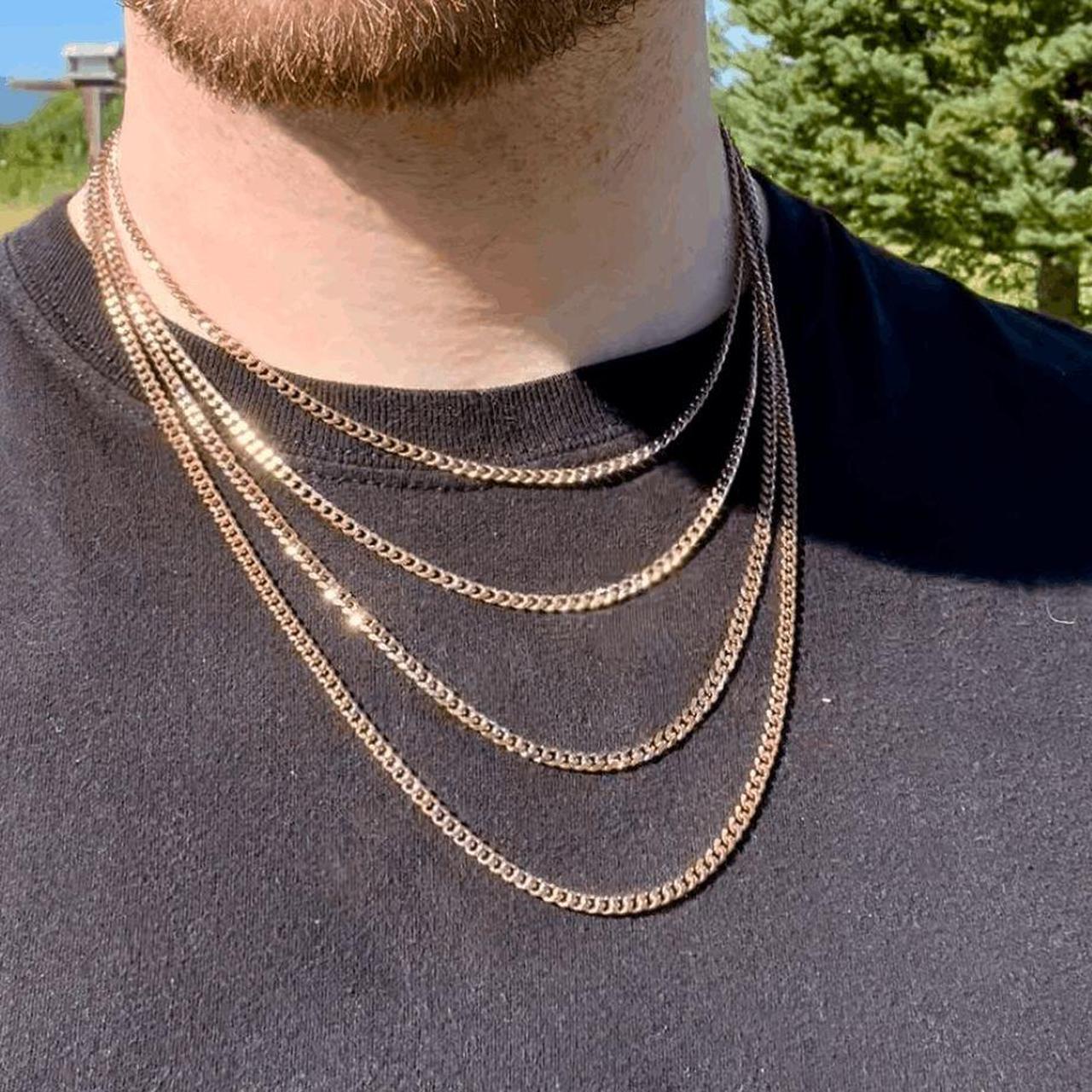 18 inch, 20 inch, 22 inch, and 24 inch necklaces are... - Depop