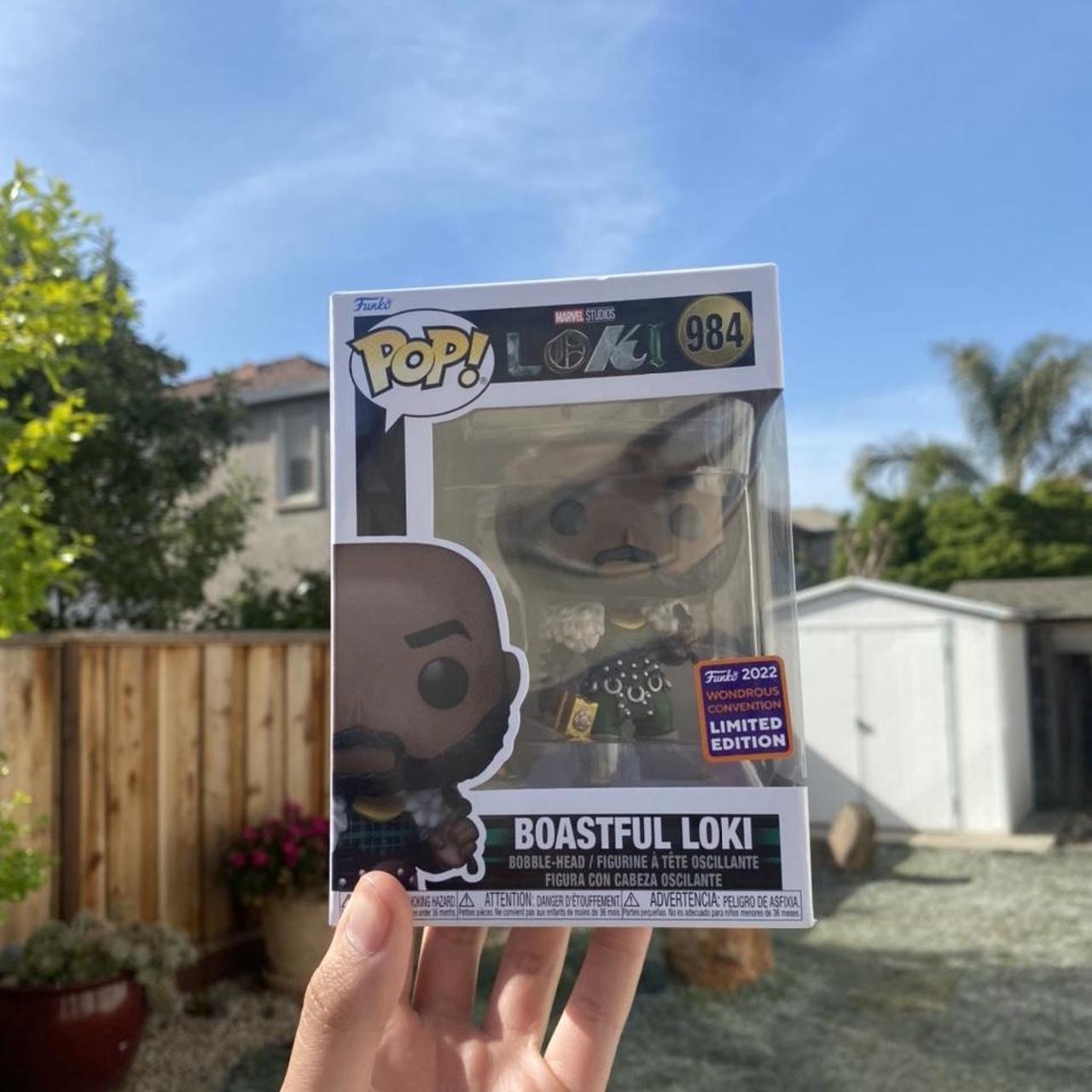 boastful loki limited edition wondercon 2022... | Depop