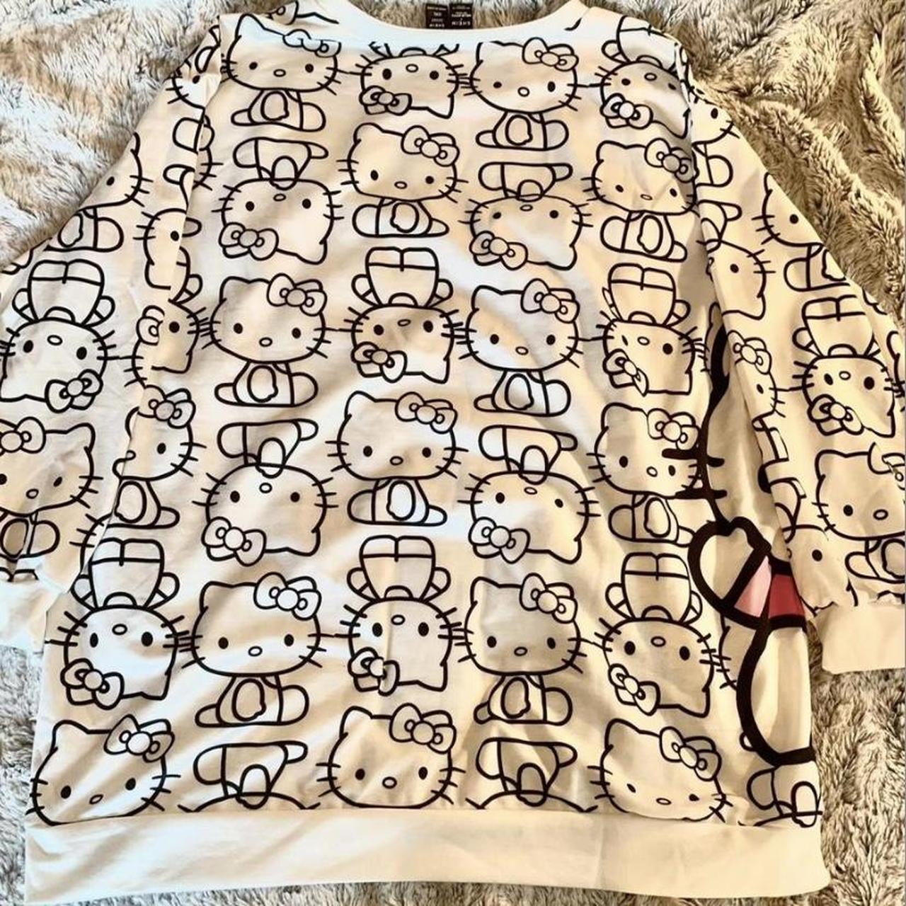 SHEIN limited edition Hello Kitty collab sweater/... - Depop