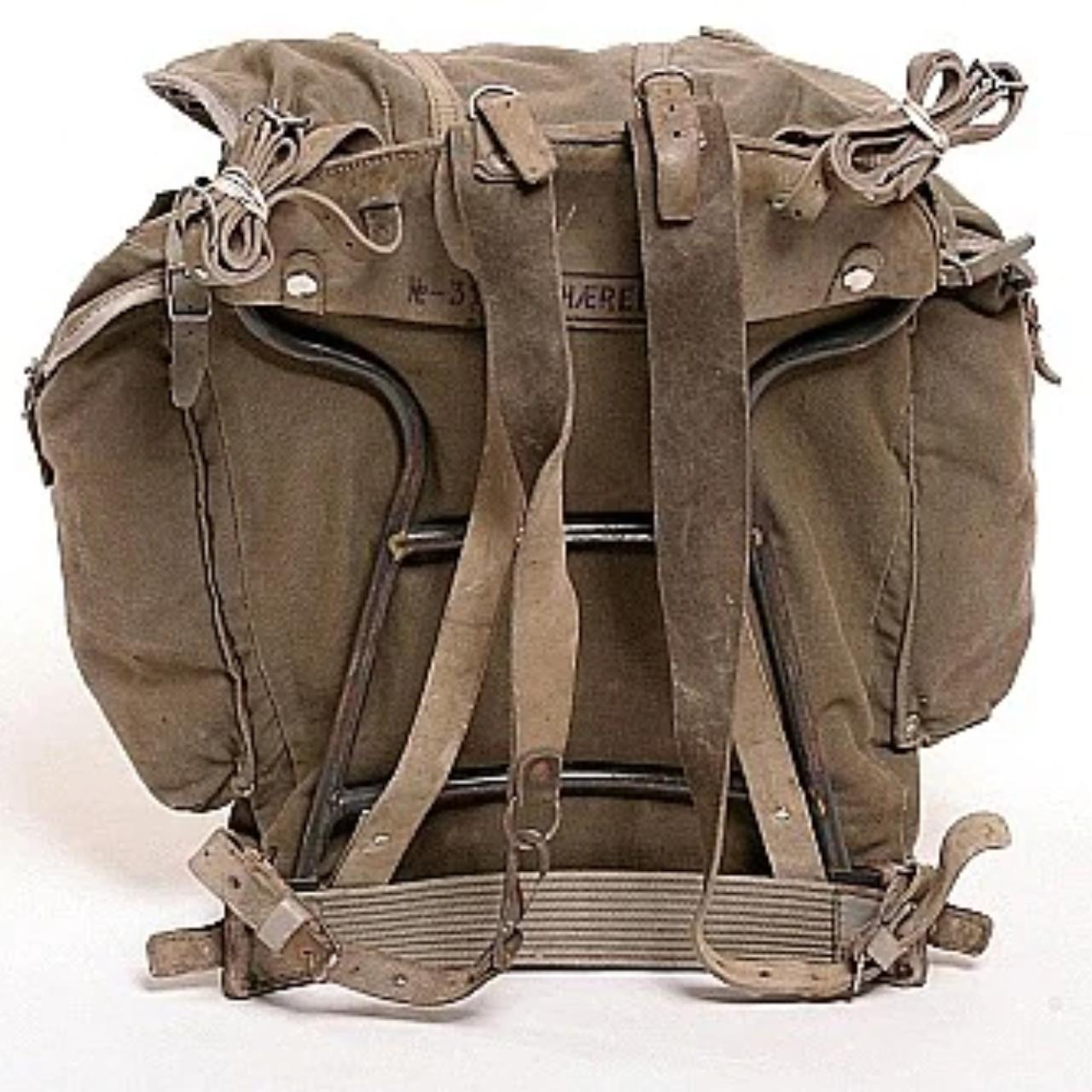 Norwegian Framed Canvas Rucksack Norwegian canvas... - Depop