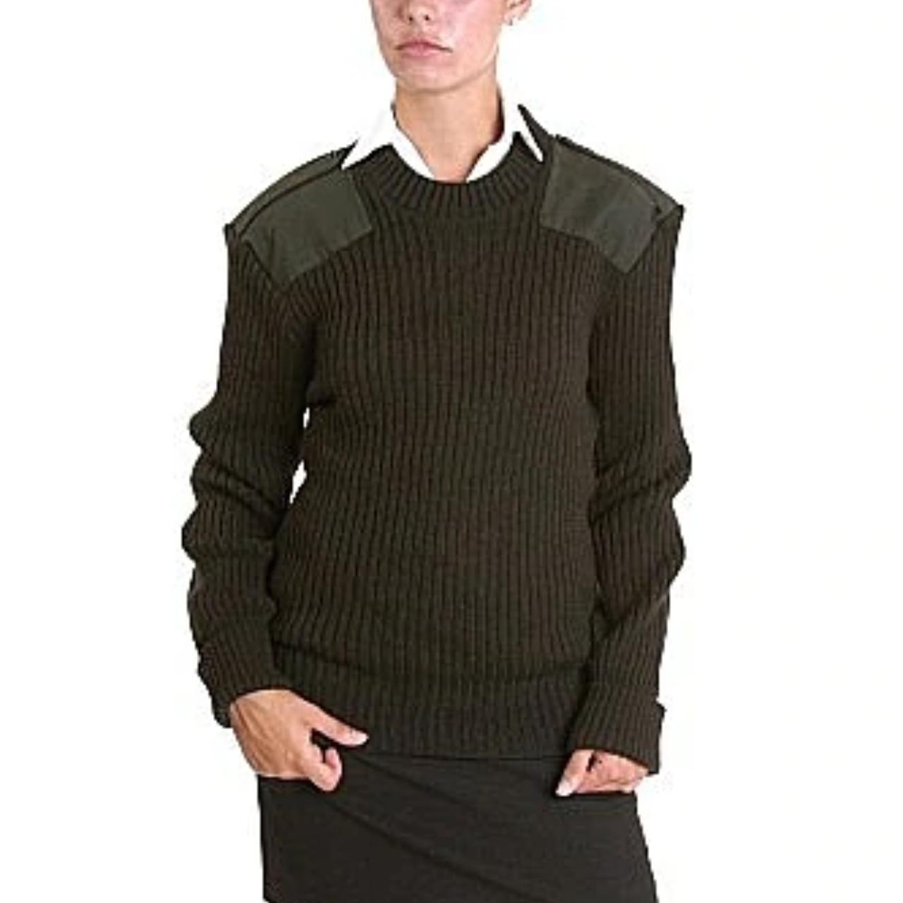 Women's Vintage Canadian Army Commando Sweater The... - Depop