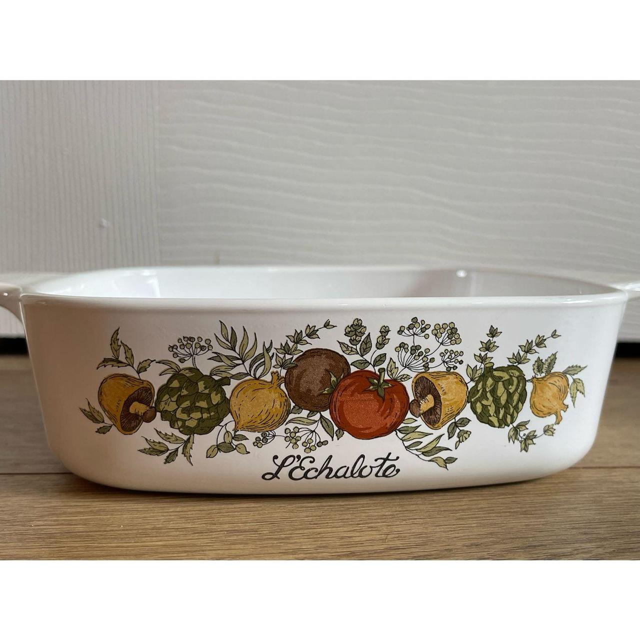 Vintage Corning Ware L'Echalote baking dish... - Depop