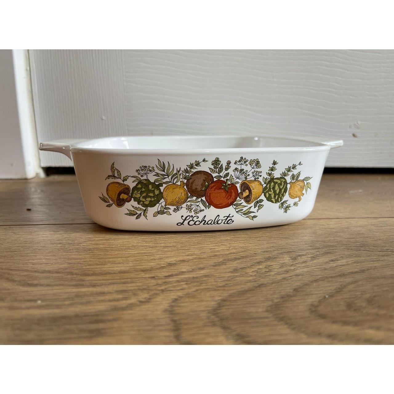 Vintage Corning Ware L'Echalote baking dish... - Depop