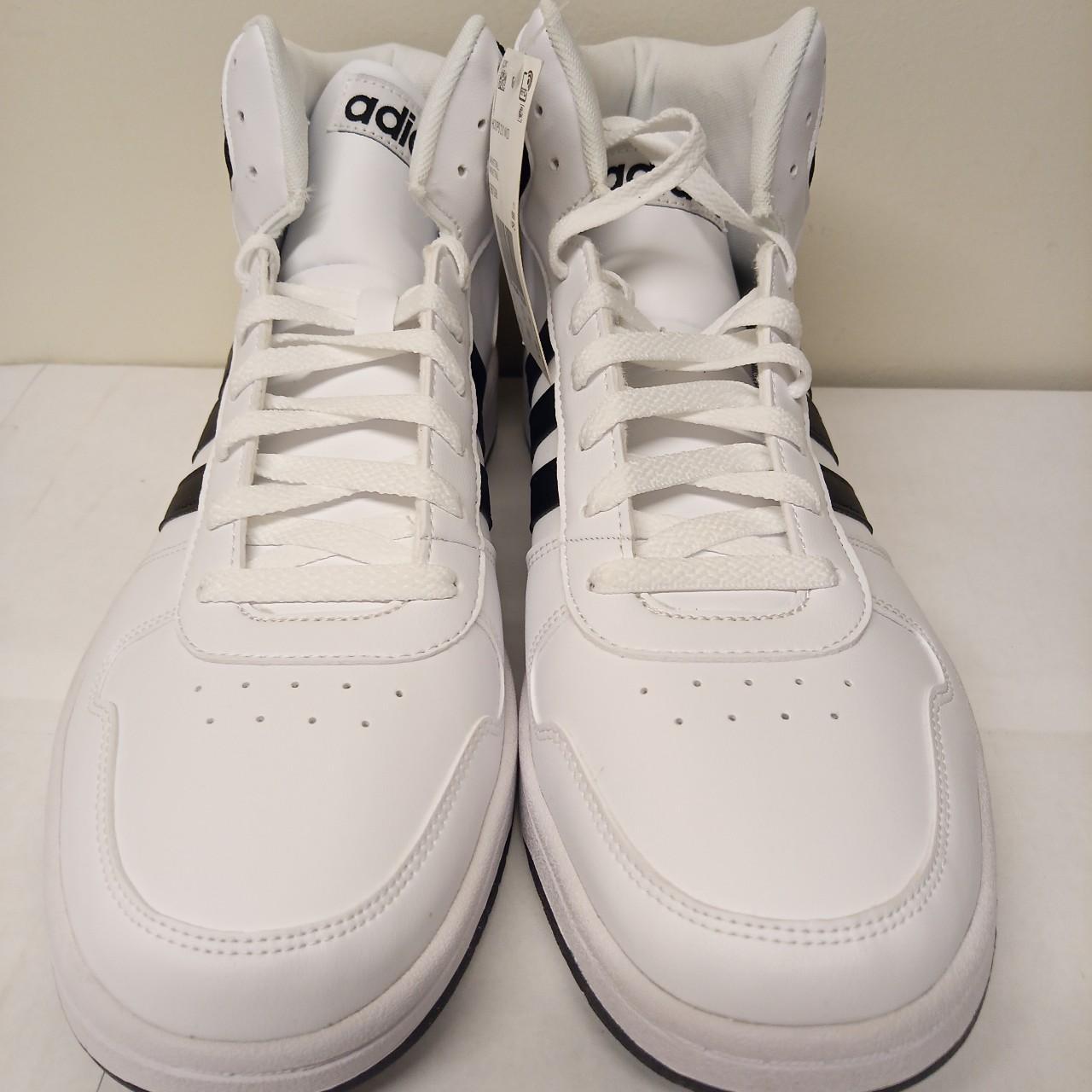 Adidas Hoops 2.0 High Top Sneaker from... - Depop