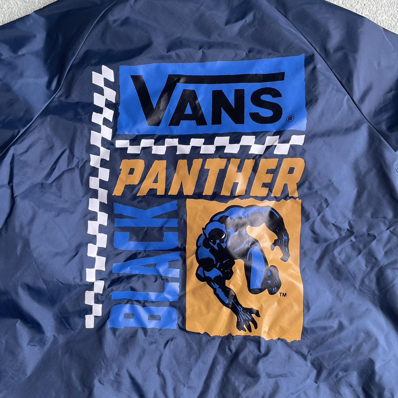 Vans Women's Blue and Yellow Jacket | Depop