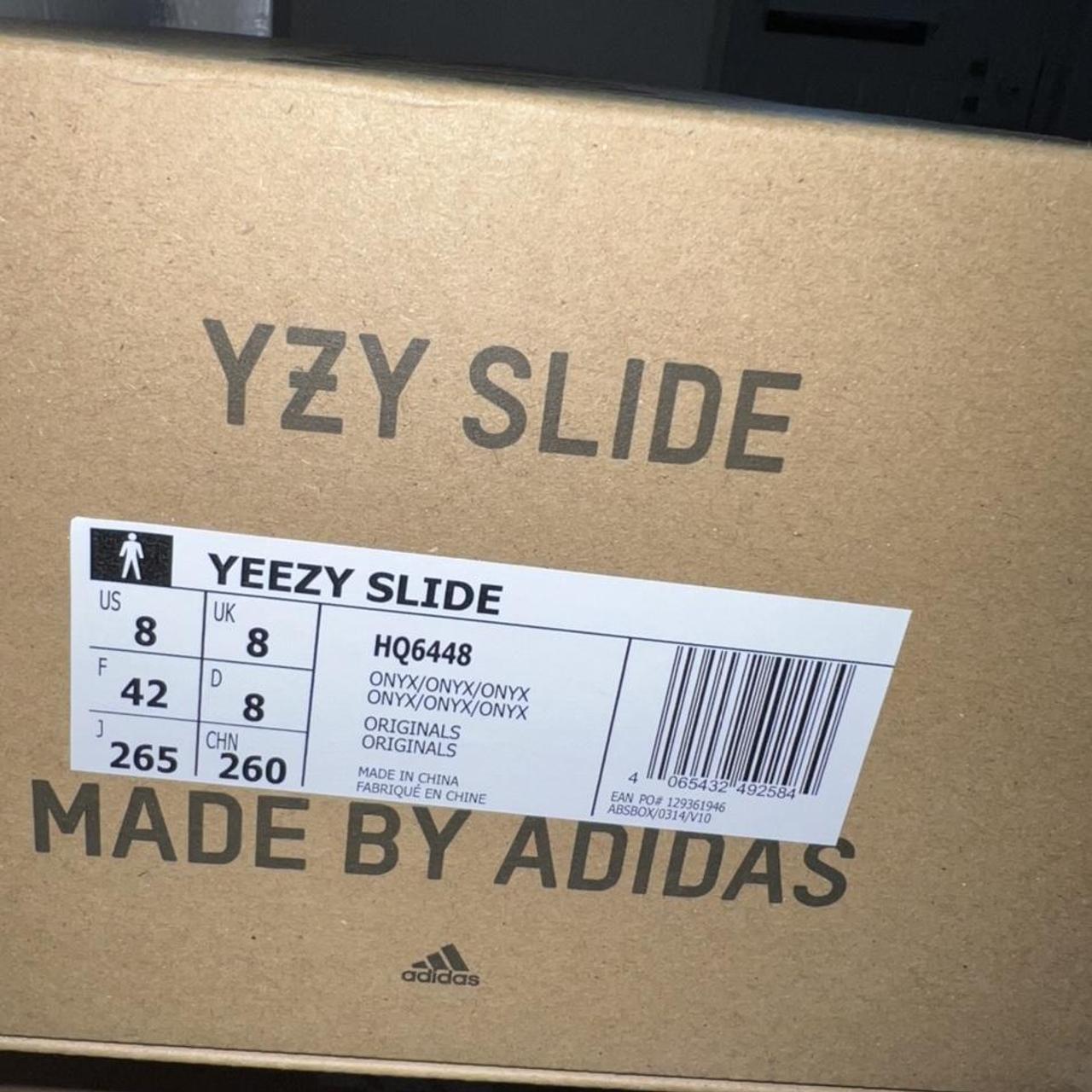 Yeezy Slide Onyx ⚫️ - Brand New With Box (Deadstock)... - Depop
