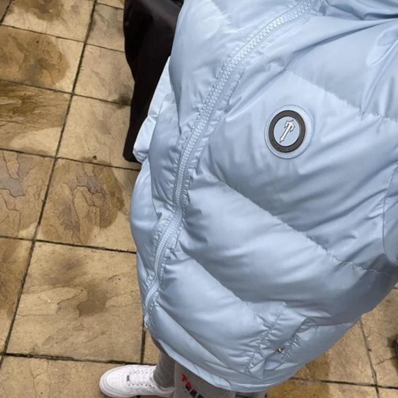 TRAPSTAR BABY BLUE PUFFER COAT- Comes with tags... - Depop