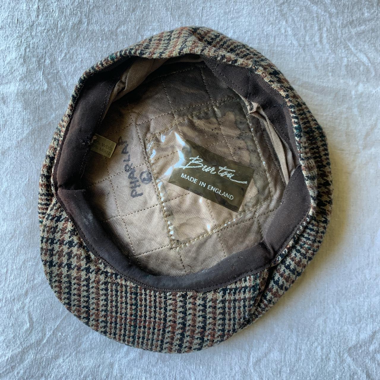 🎩 vintage baker boy cap 🎩 Wool blend 70s/80s -... - Depop